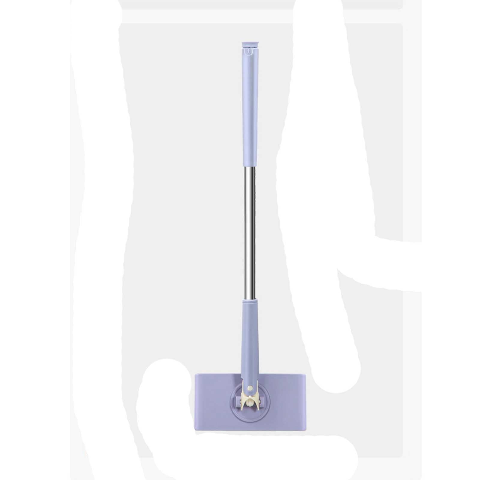 JilgTeok Automatic Cloth Changing Mini Mop, Push-Pull Handle Design ...