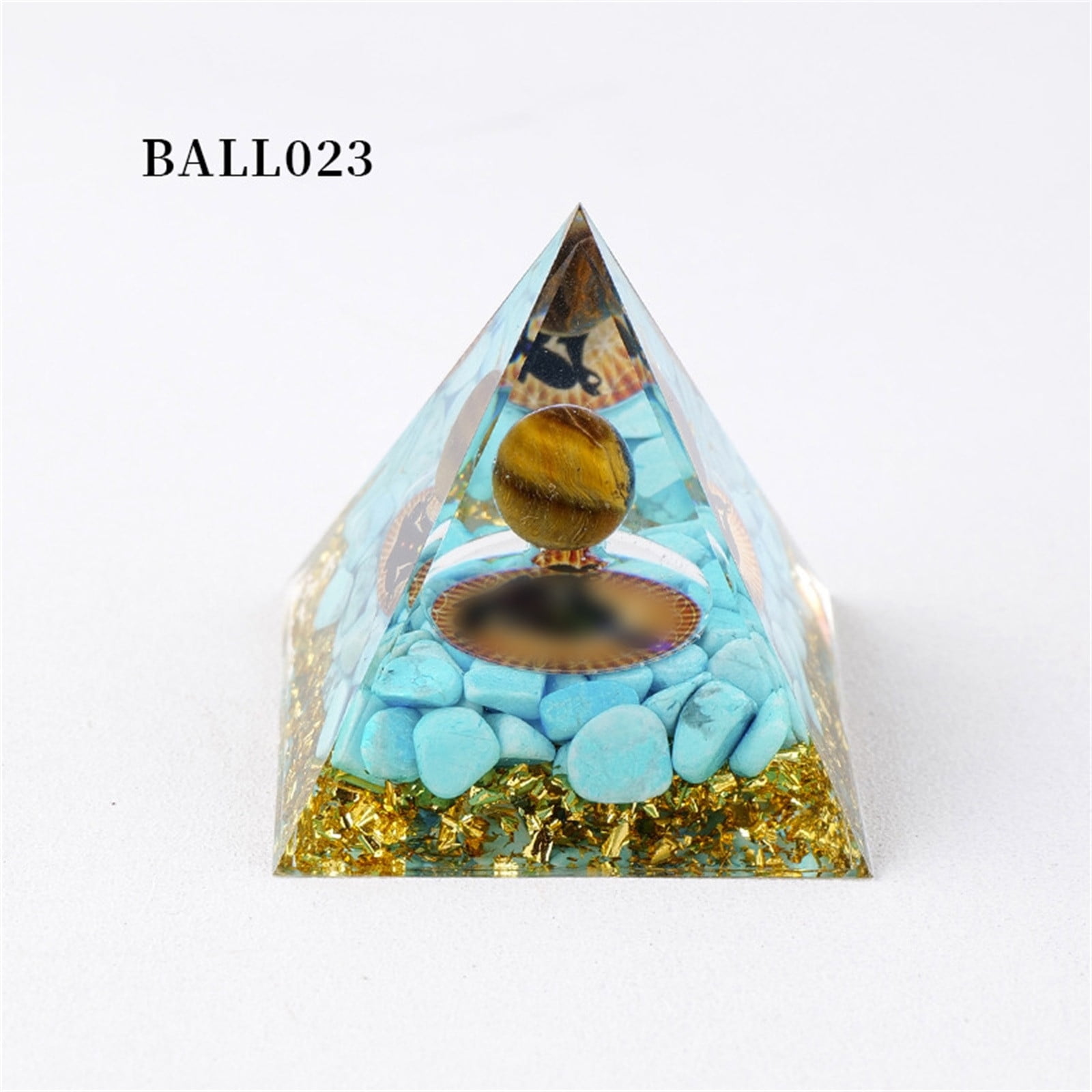 JilgTeok Back to School Clerance Orgone Pyramid, Healing Crystal ...