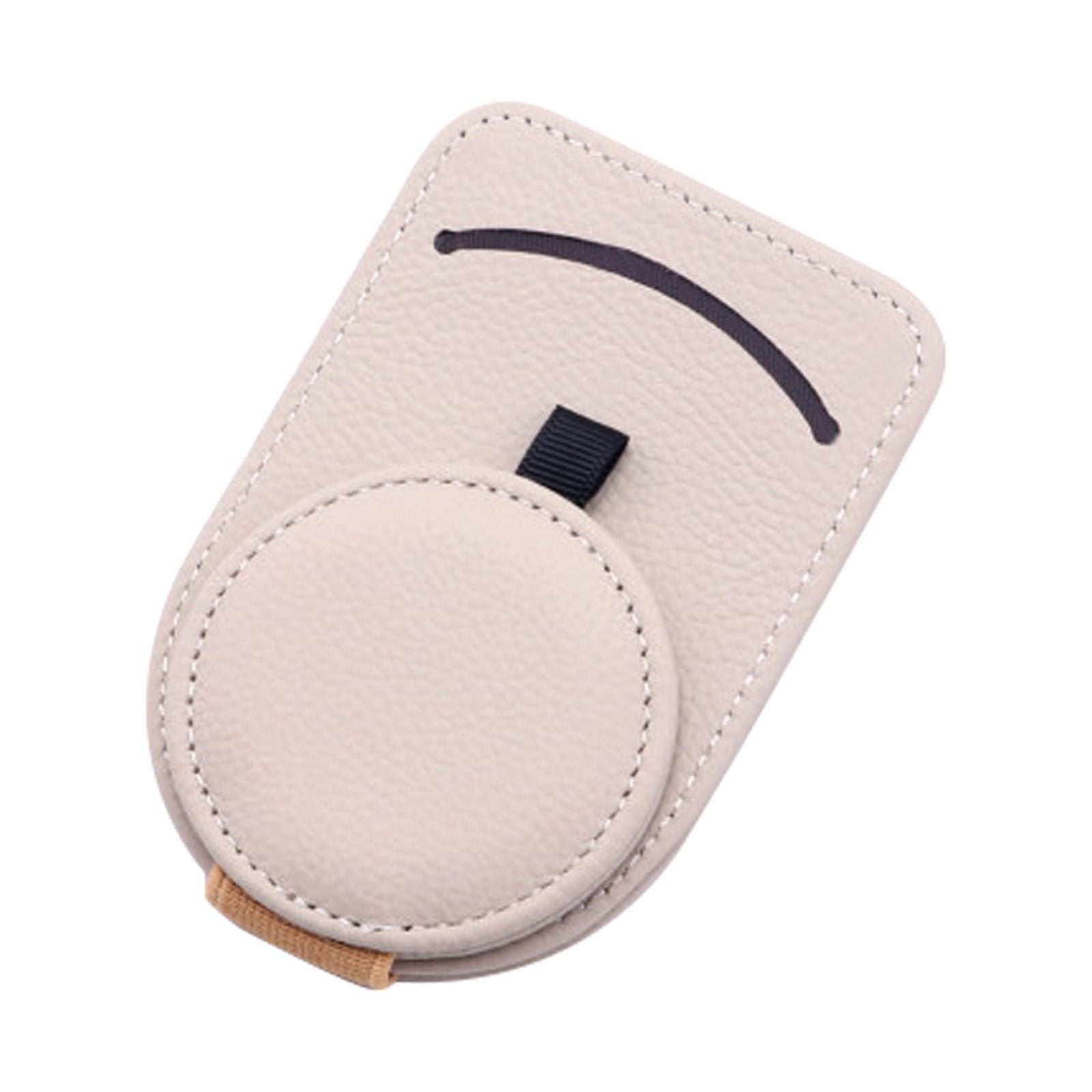 JilgTeok Car Glasses, Multi-Function Car Sunglasses, Leather Sun Visor ...