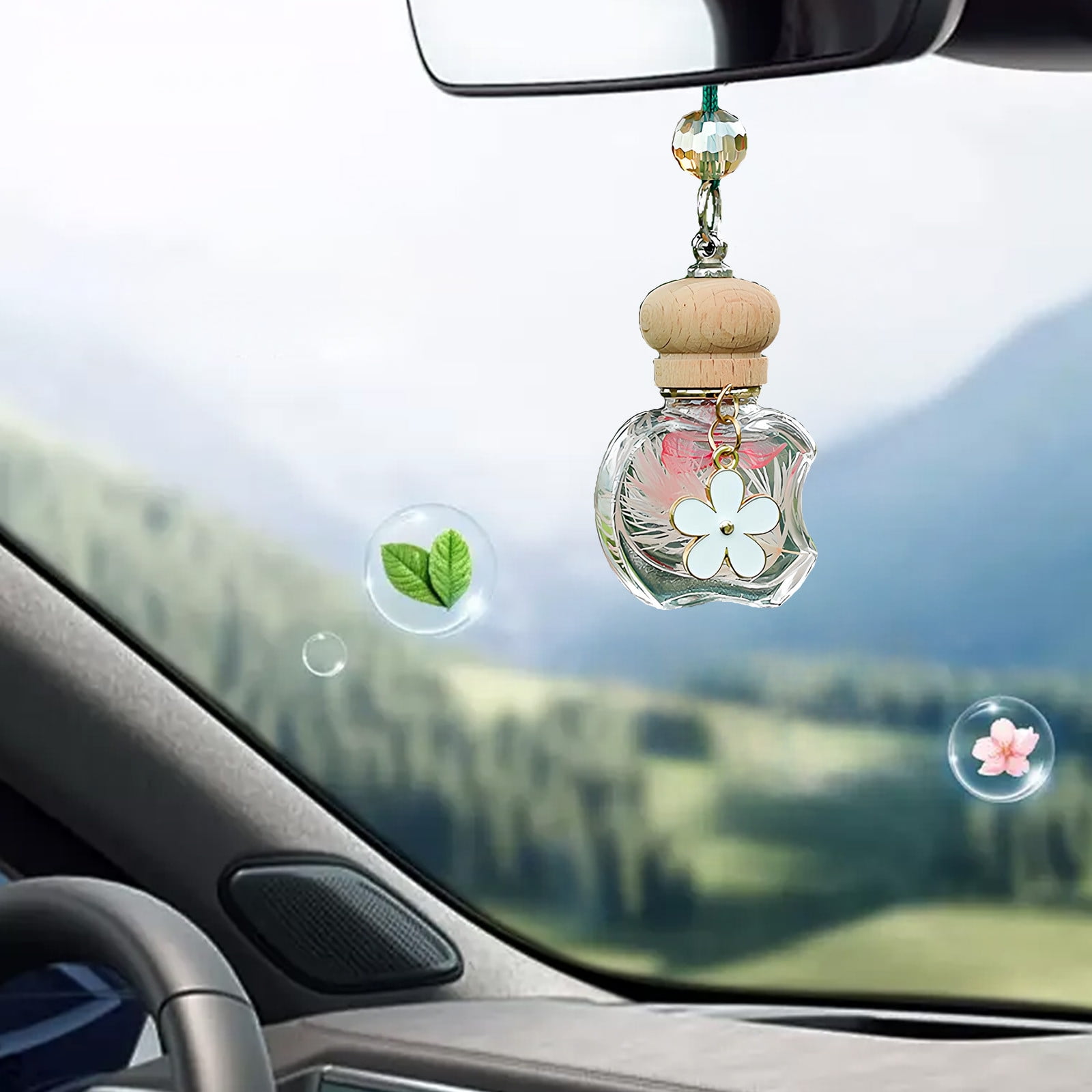 JilgTeok Pendant Car Diffusers for Essential Oils Car Hanging Perfume ...