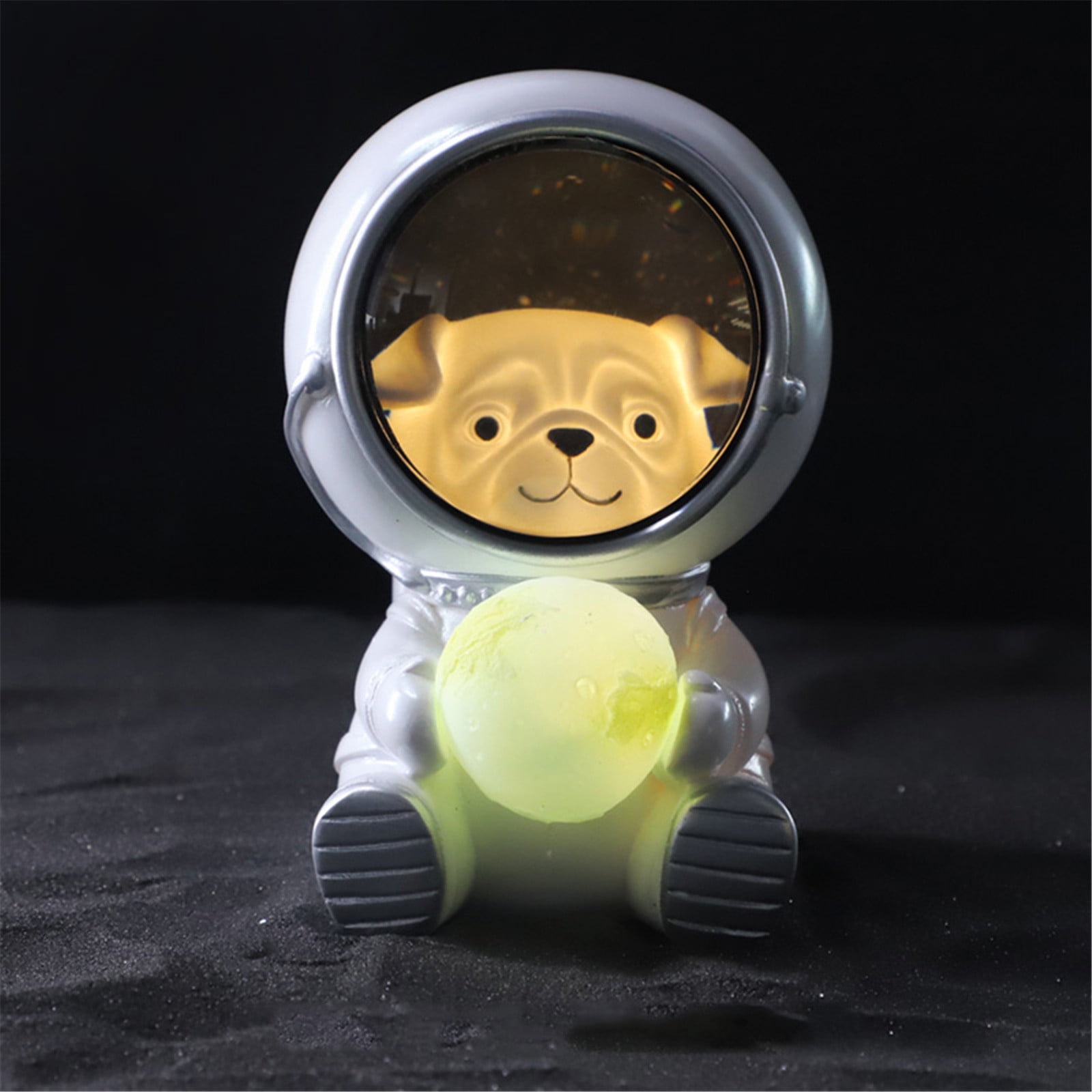 JilgTeok Cute Spaceman Led Night Light Astronaut Lamps Desktop ...
