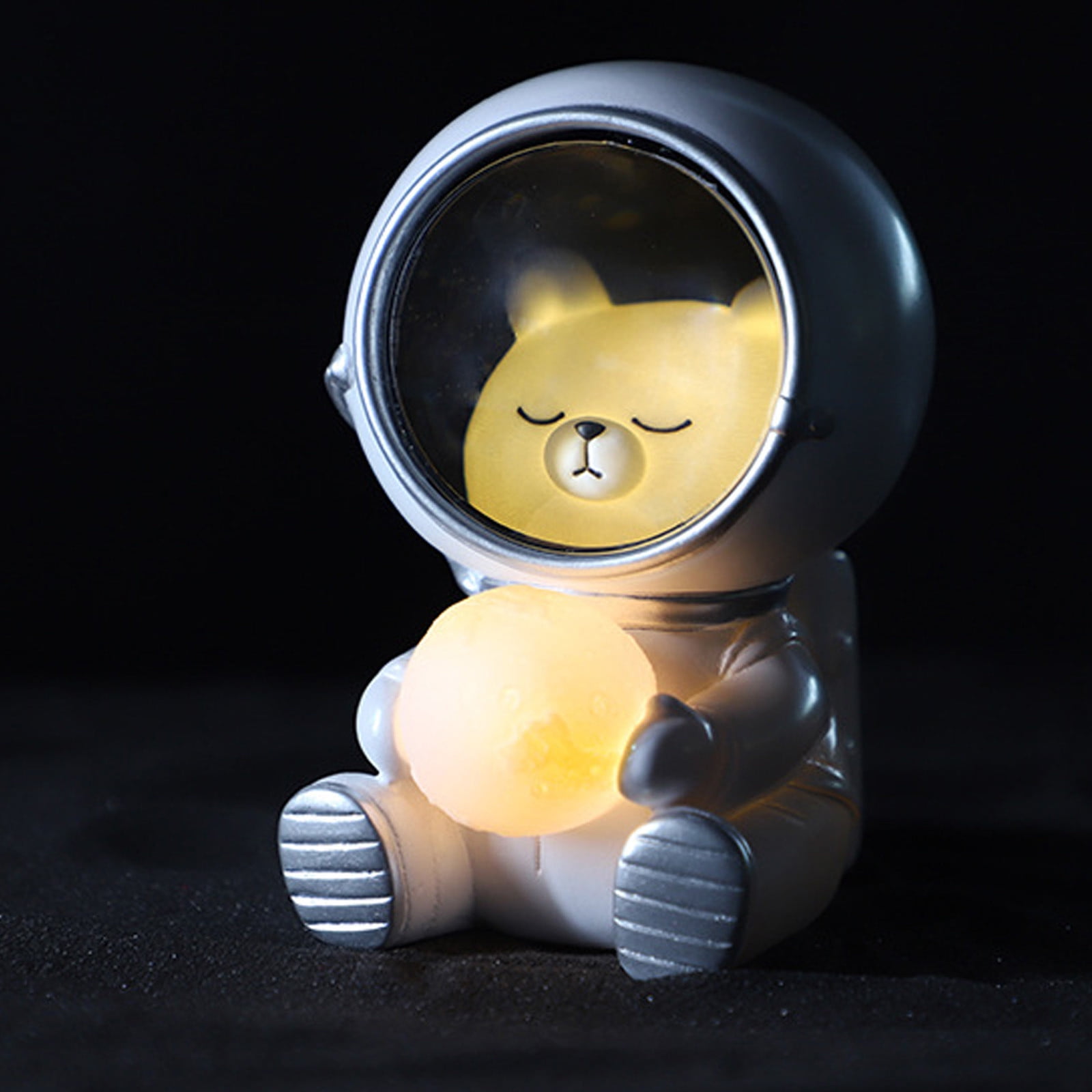 JilgTeok Cute Spaceman Led Night Light Astronaut Lamps Desktop ...