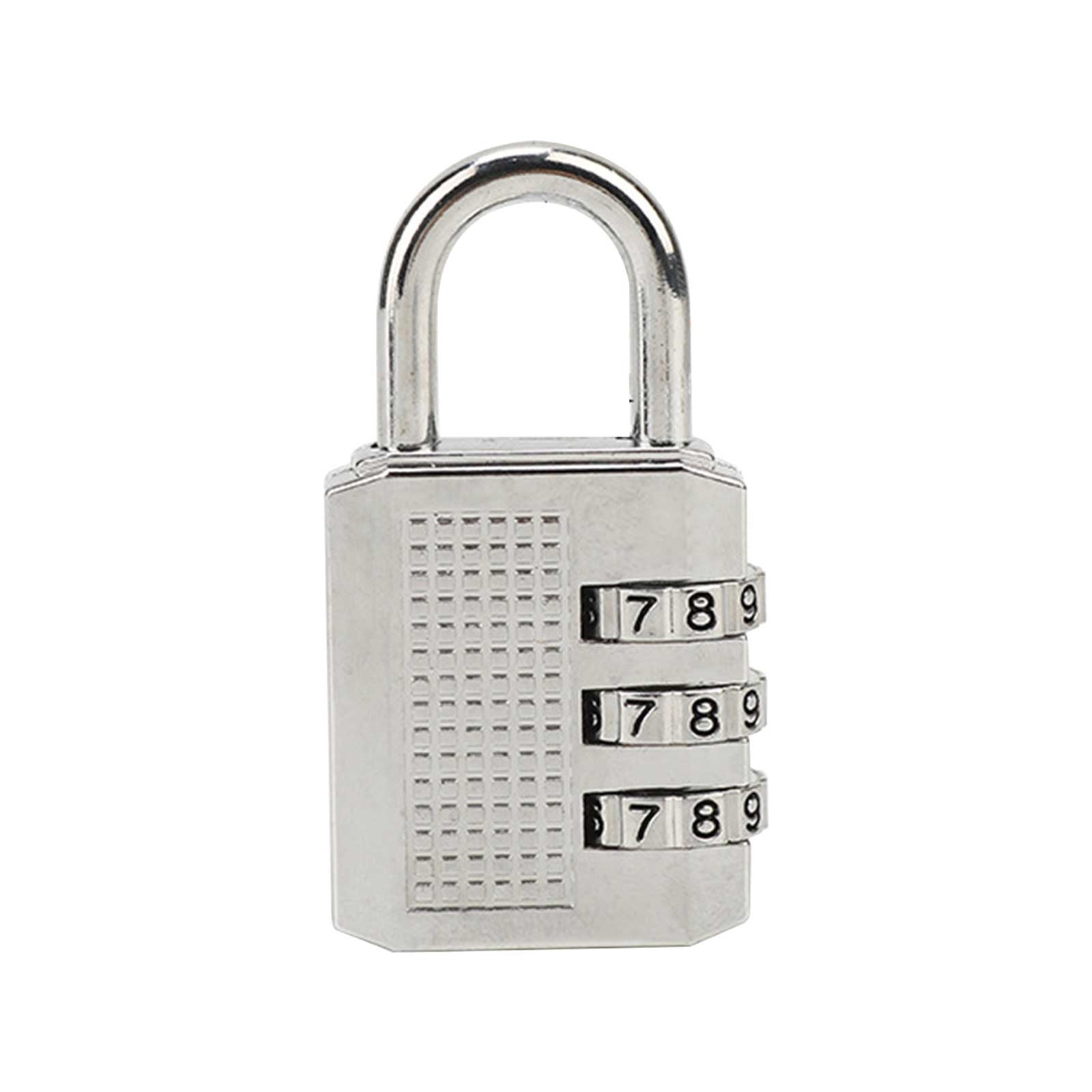 JilgTeok Home Esntial 4 Digit Combination Lock Padlock, Number Code ...