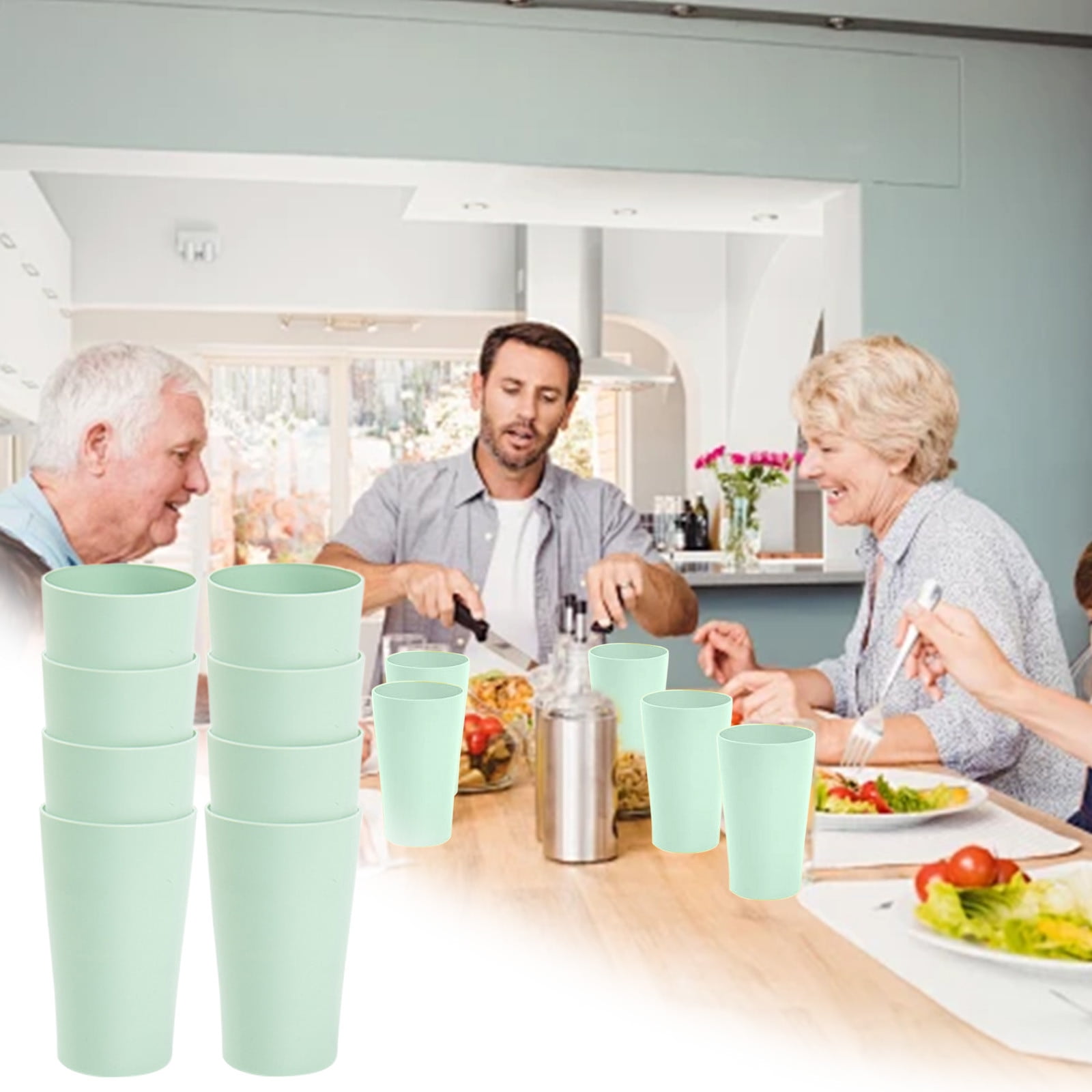 JilgTeok Home Essential Clearance Drinking Cups Reusable - Unbreakable ...