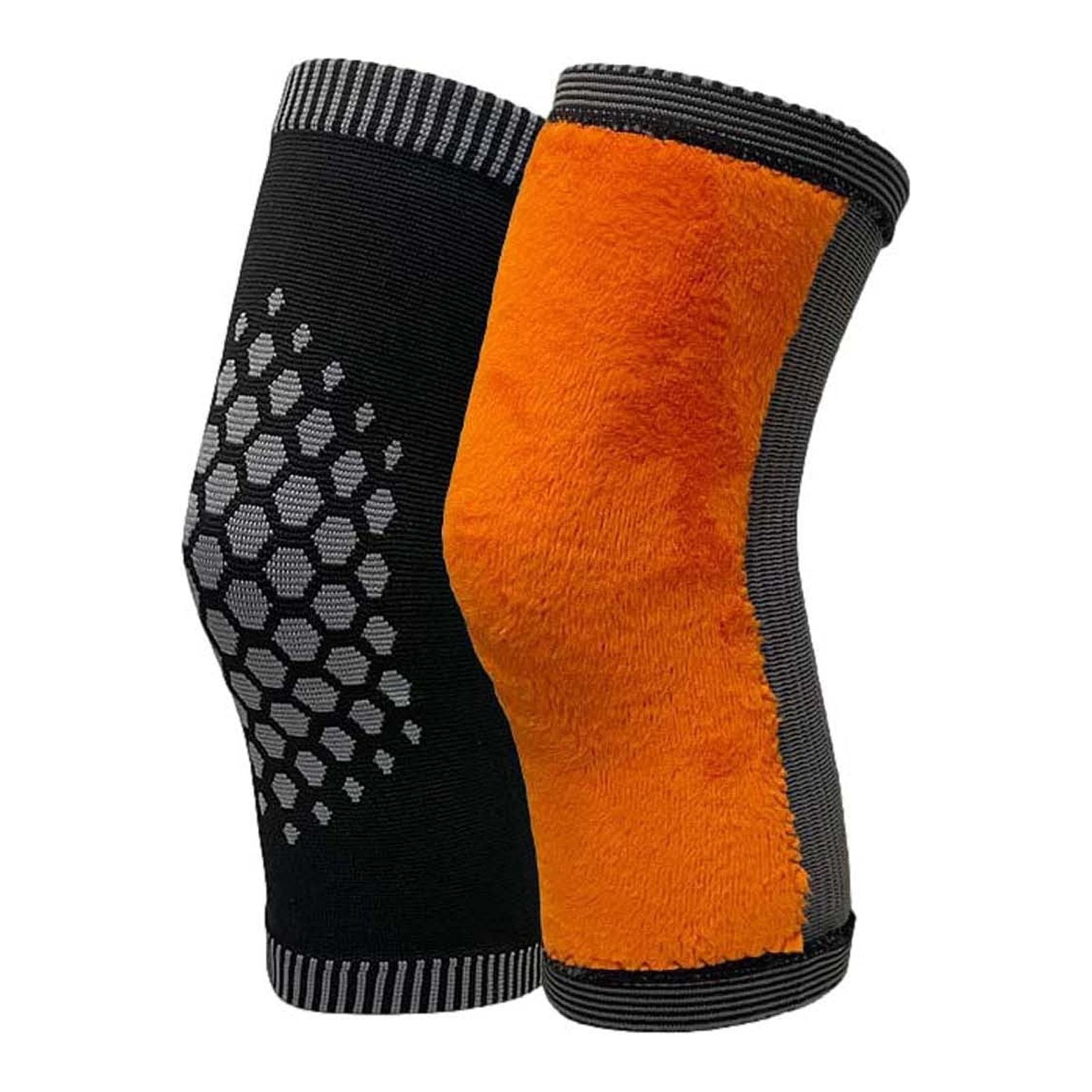 JilgTeok Knee Protection Warm and Plush Graphene Knee Socks for Middle ...