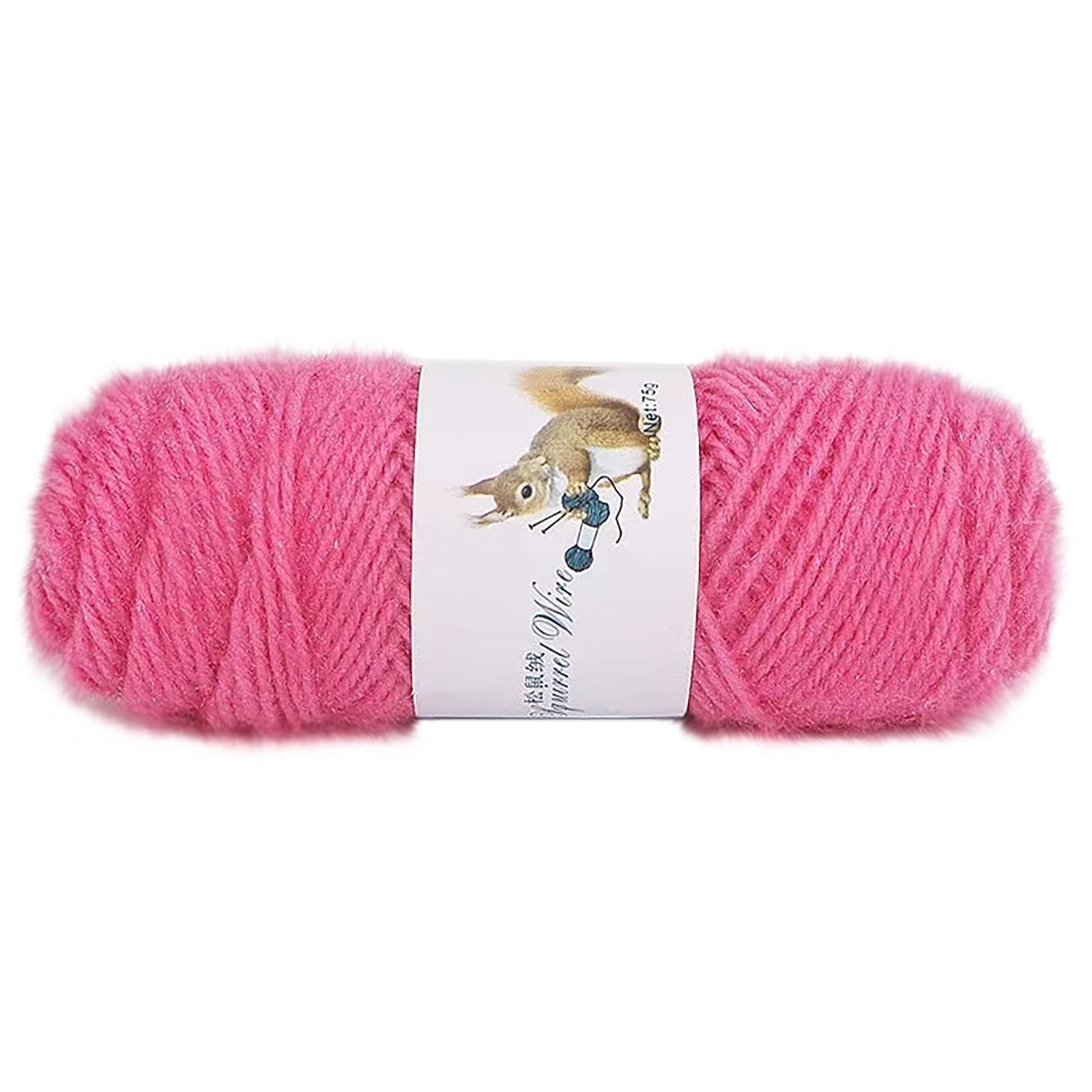 JilgTeok Knitting Wool Yarn Diy Woven Shawl Hat Scarf Crochet Thread ...