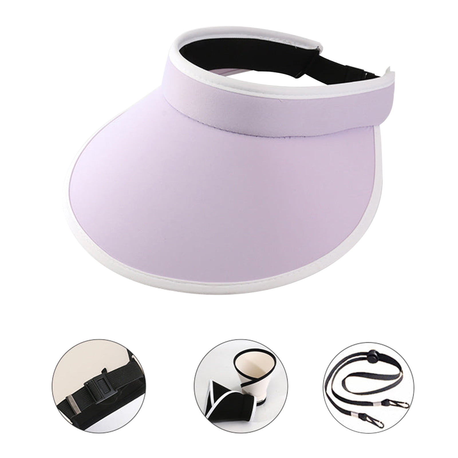 JilgTeok Largebrim Foldable Sun Protection Sun Hat Sunscreen Foldable ...