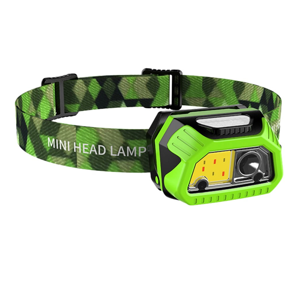 JilgTeok Led induction Small Headlight Reachargable Lamp Light Head ...