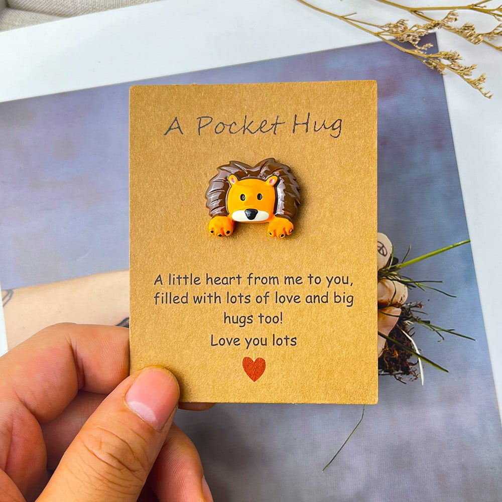 JilgTeok Little Pocket Emotional Support Gifts with Inspirational ...