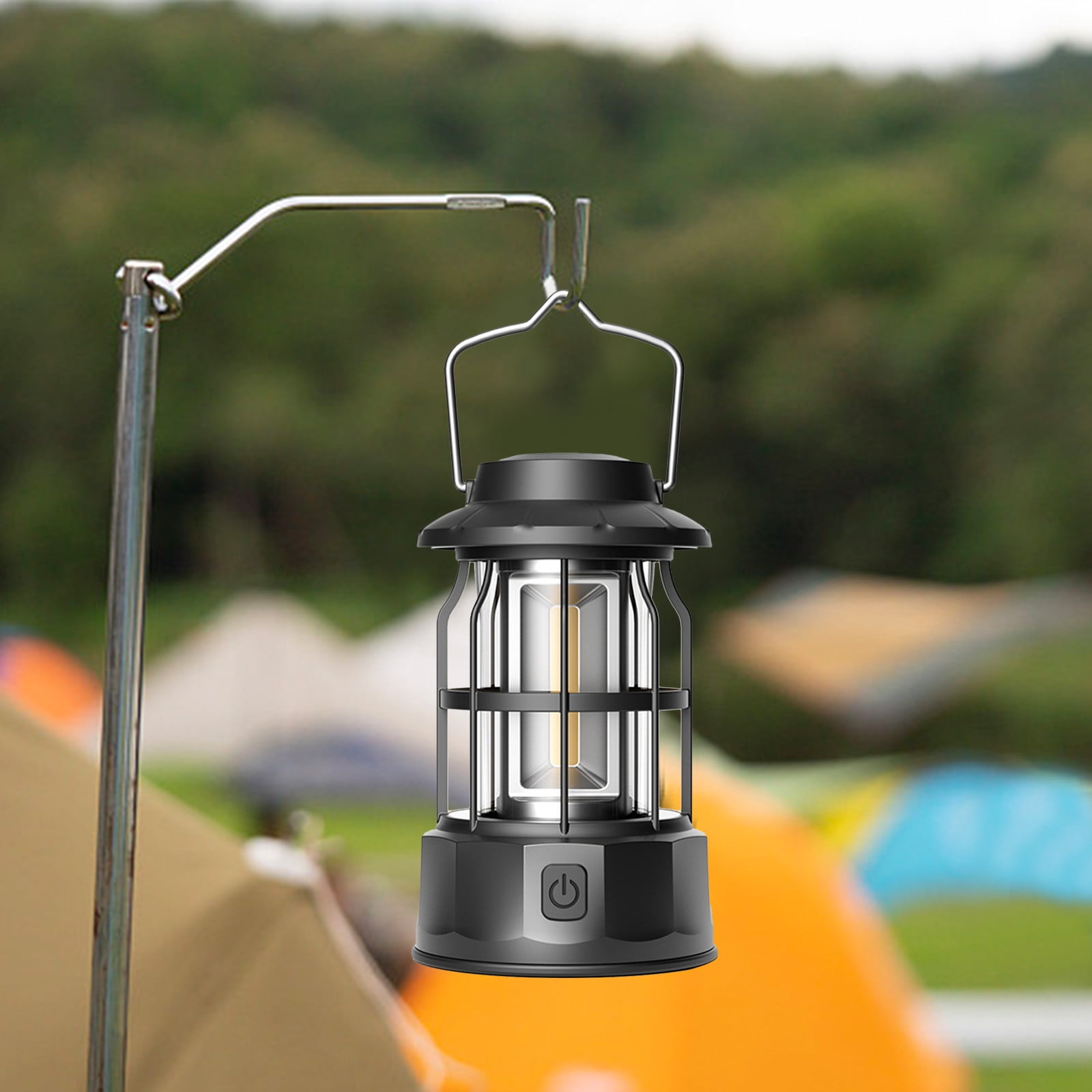 JilgTeok Practical and Safe Camping Lights Tent Camp Lights Retro ...