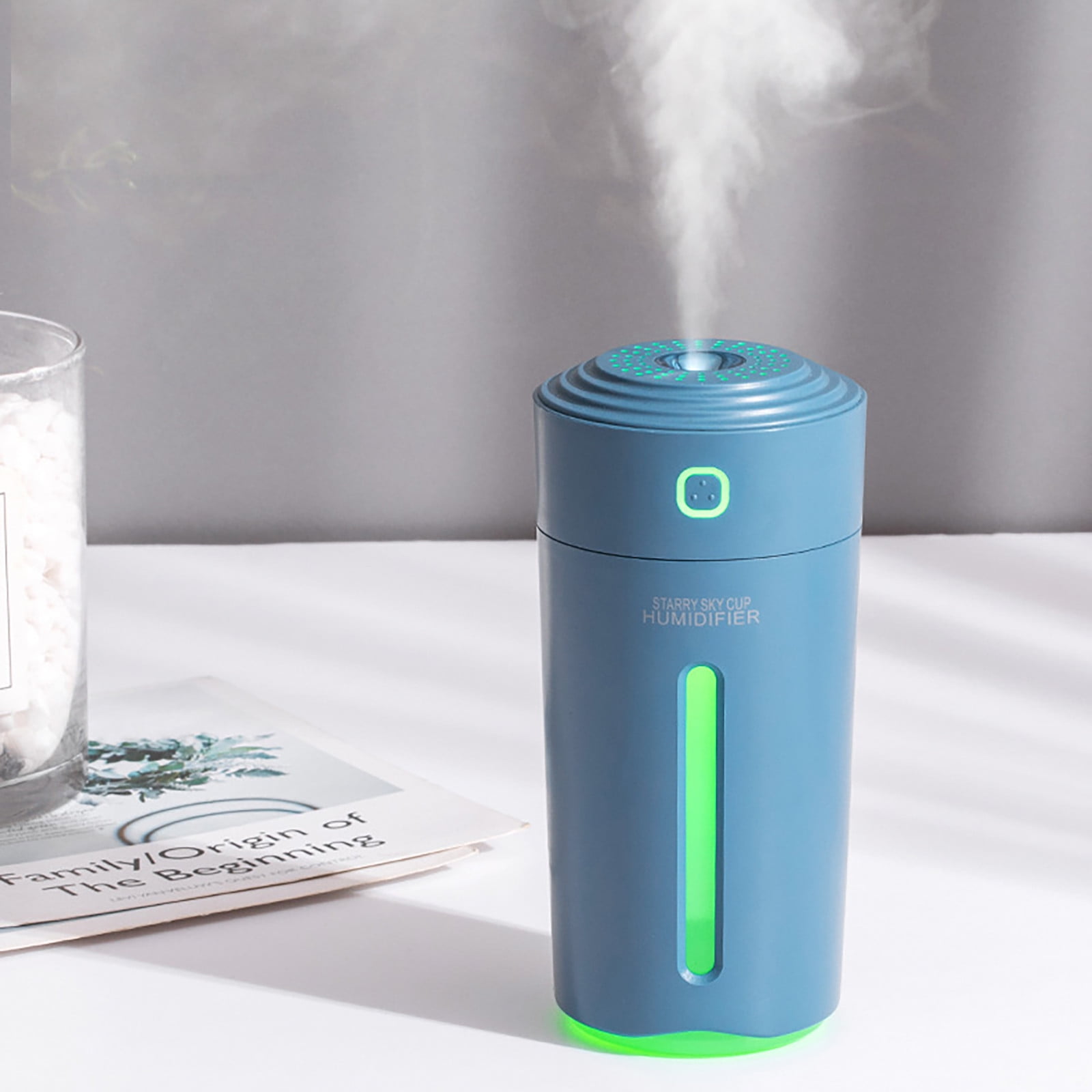 JilgTeok Practical and Safe Star Cup Humidifier Home Bedroom Office Car ...