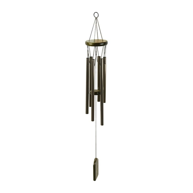 JilgTeok Wood Metal Multi-Tube Wind Chime Car Interior with Cerium ...