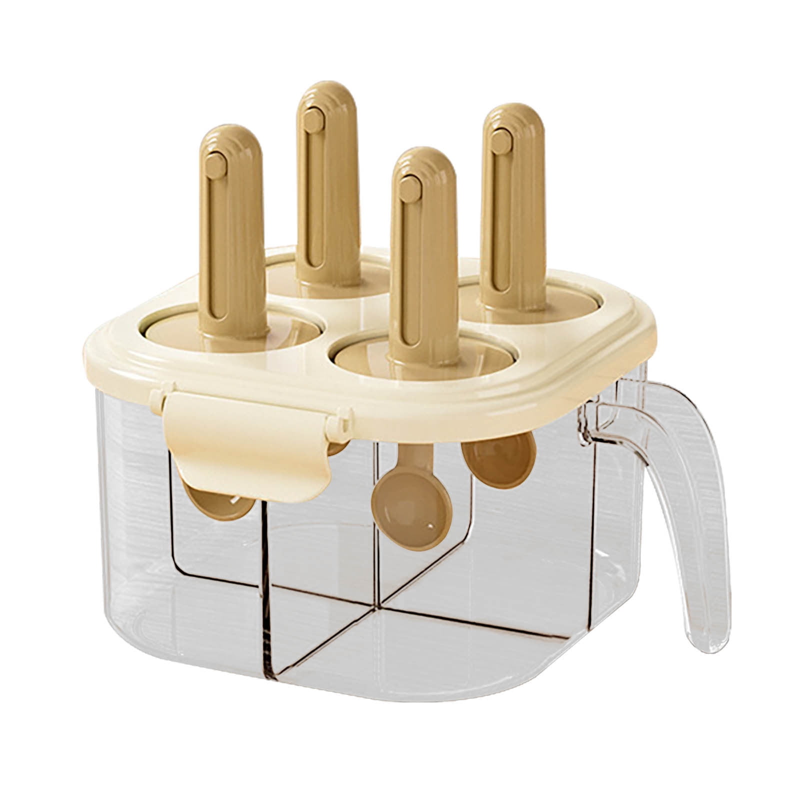 JilgTeok Scalable Seasoning Jar Spice Container Kitchen Condiment Box ...