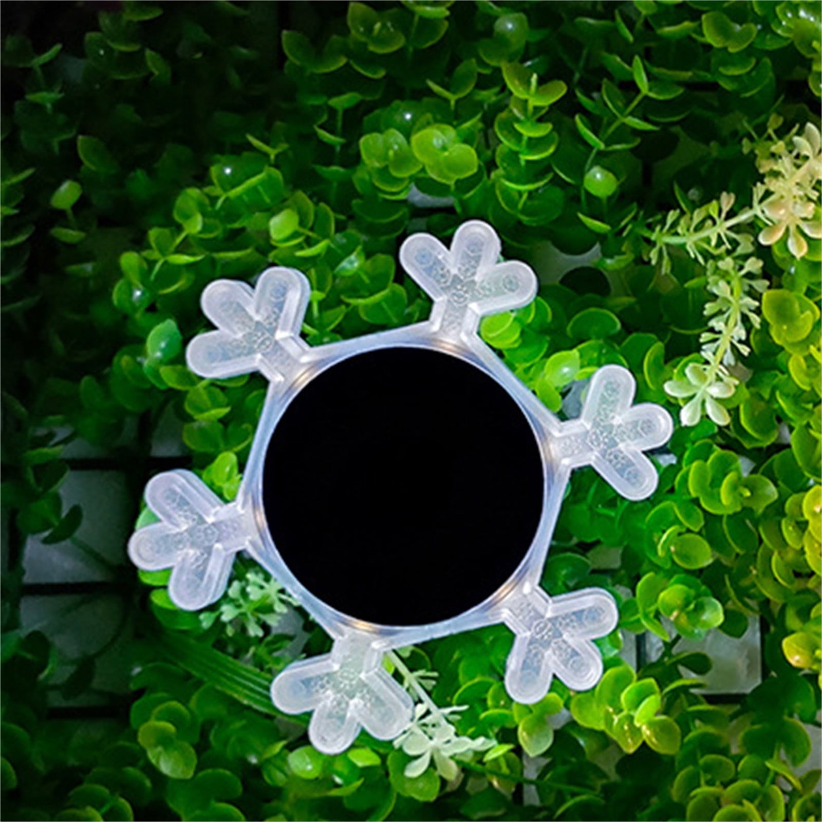 JilgTeok Solar Snowflake Led Lights outdoor Ip65 Snow Decorations ...