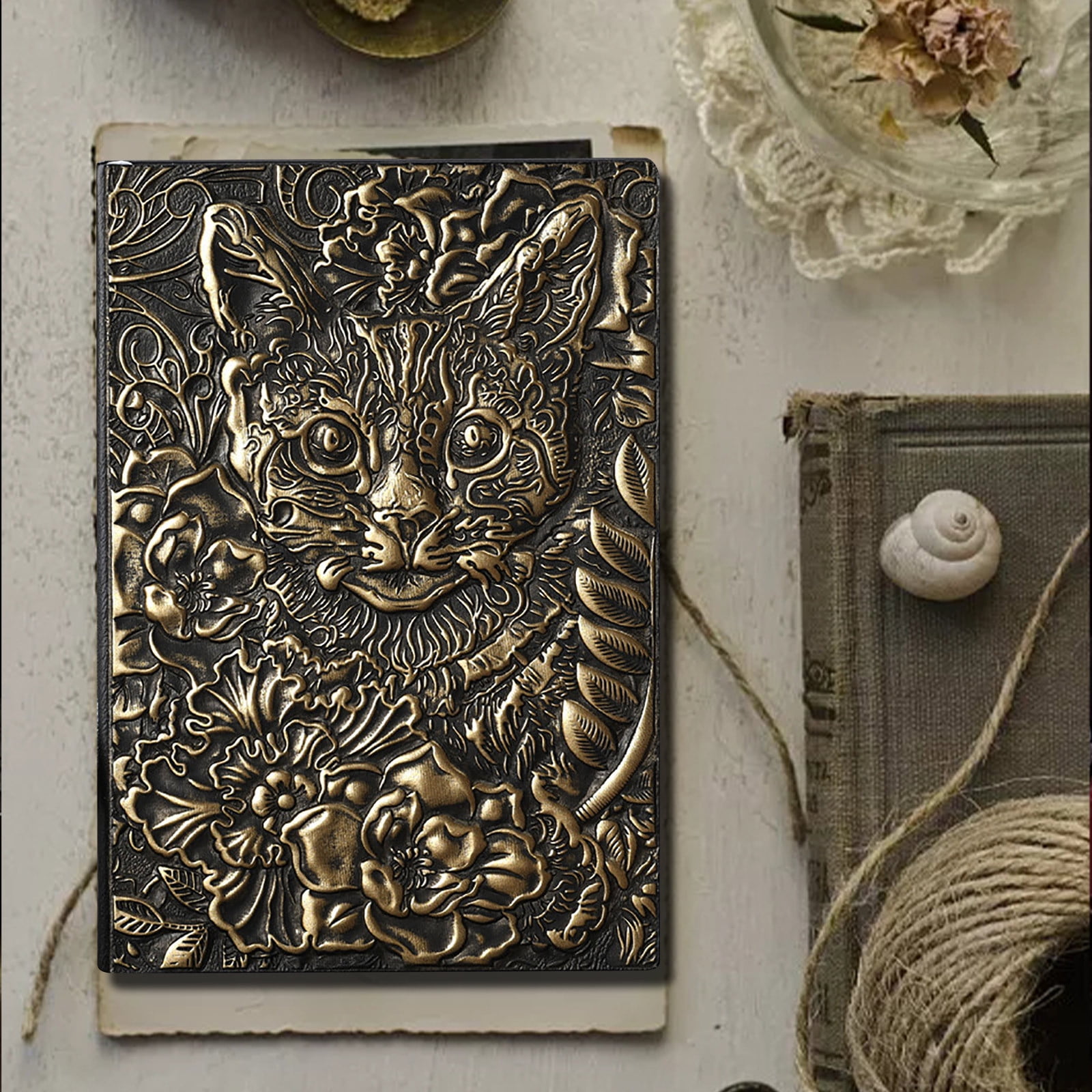 JilgTeok Starman A5 Hardcover Retro Notepad Notebook Handbook for ...