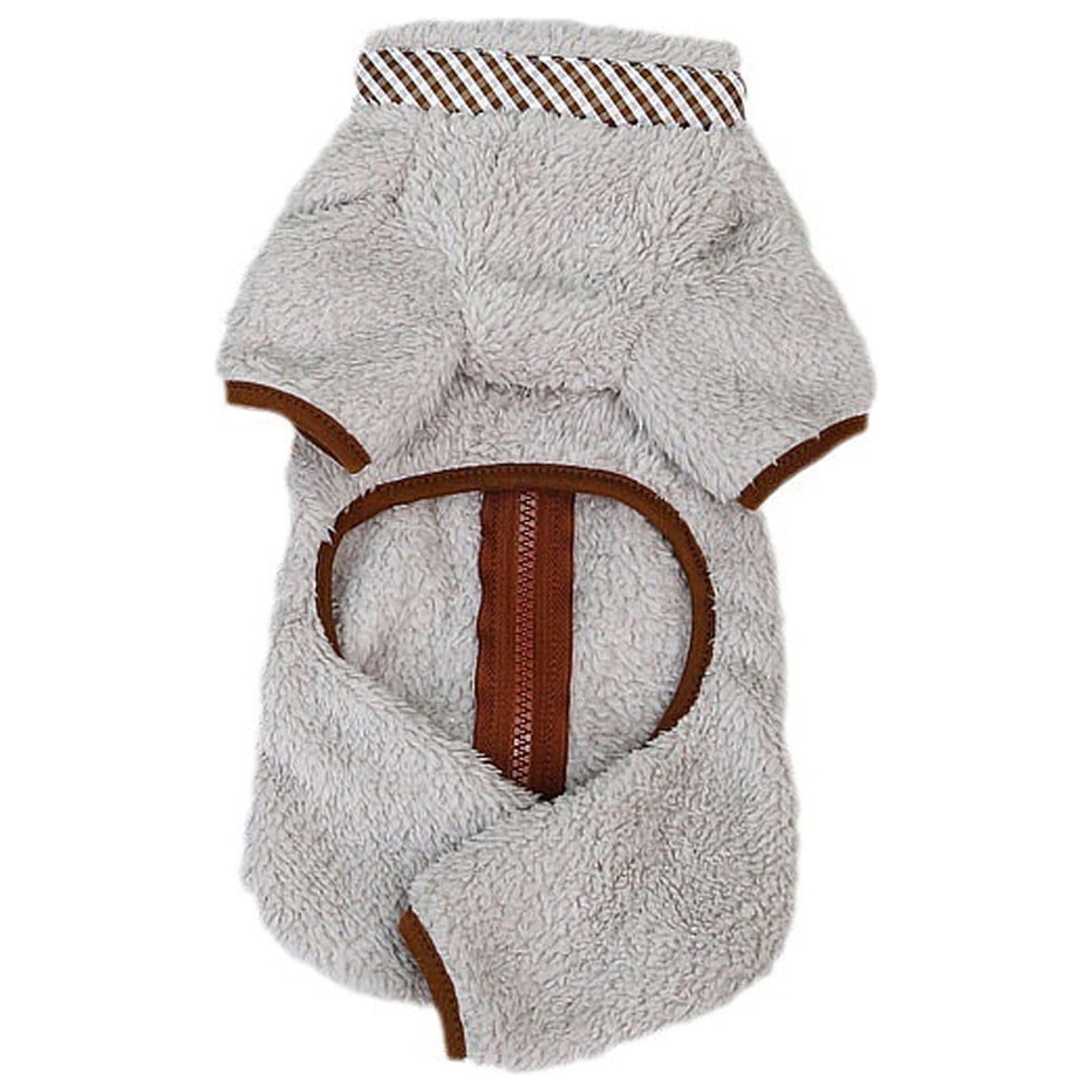 JilgTeok Winter Cozy Dog Coat with Rings Pet Clothing Dog Clothing ...