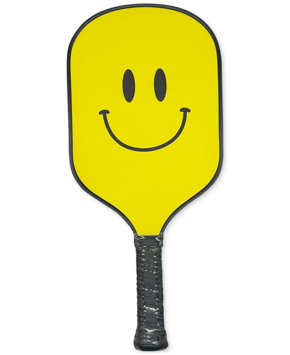 Jill & Ally Smiley Face Double-Sided Pickleball Paddle - Yellow ...