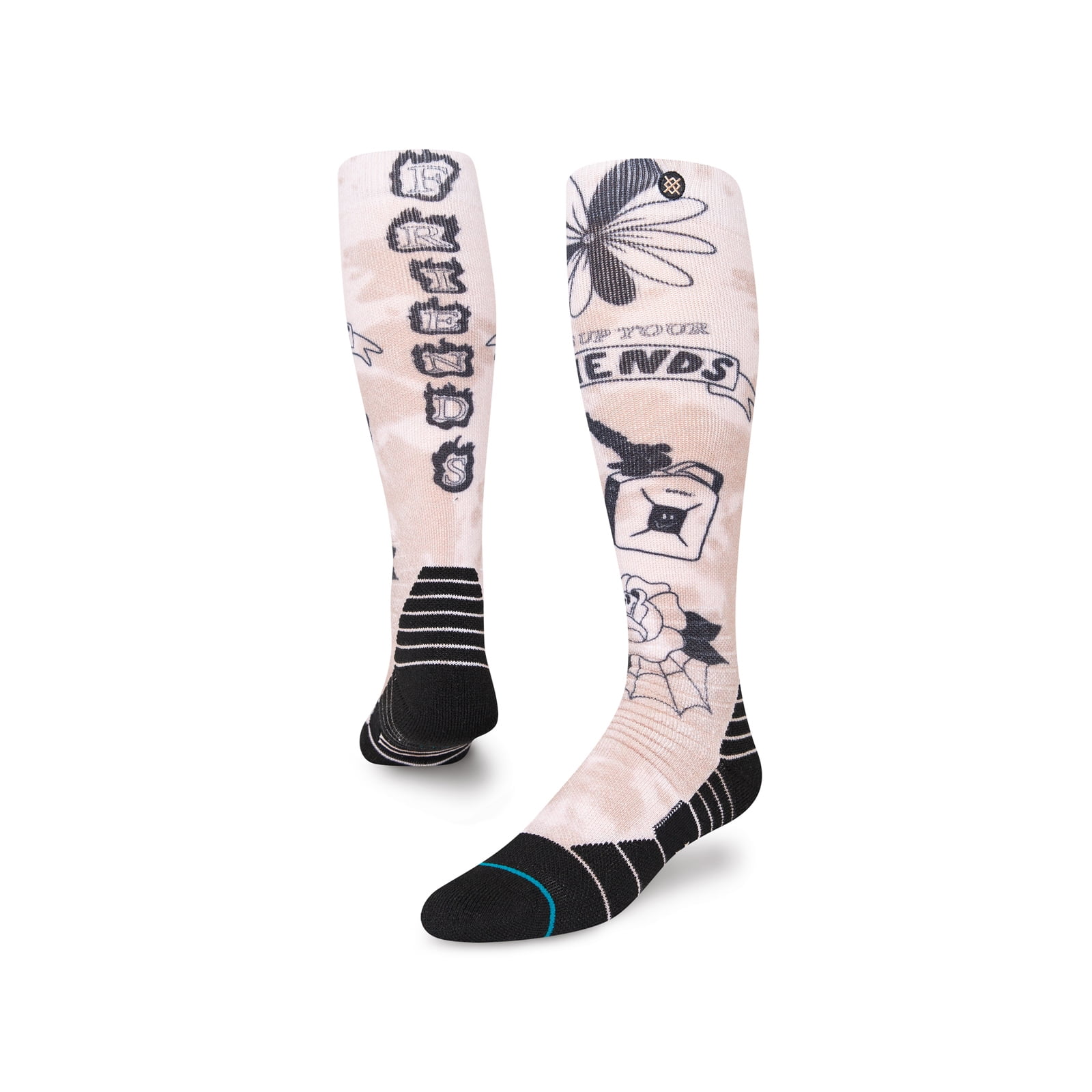 Jill Perkins Gassed Up Snow Socks [Off White] - Walmart.com