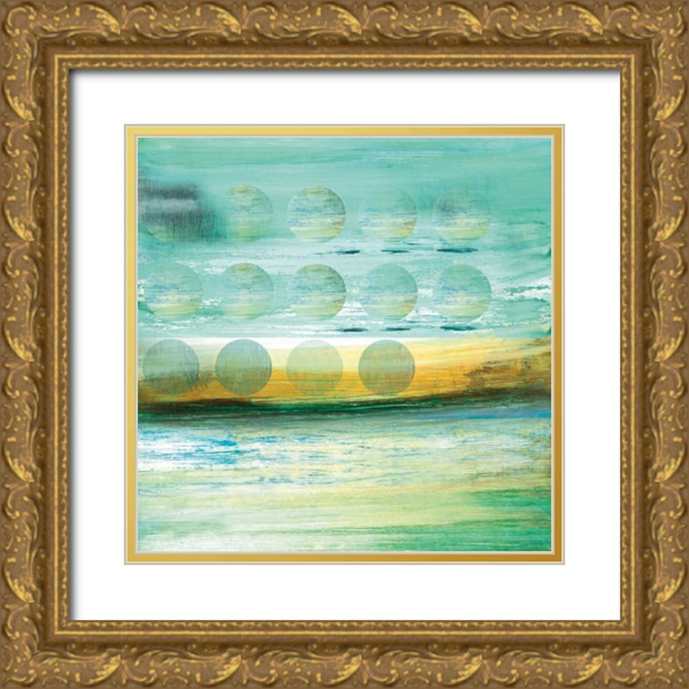Jill, Susan 15x15 Gold Ornate Wood Framed with Double Matting Museum ...