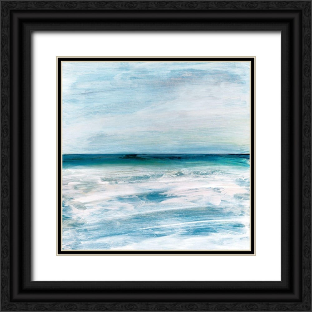 Jill, Susan 20x20 Black Ornate Wood Framed with Double Matting Museum ...