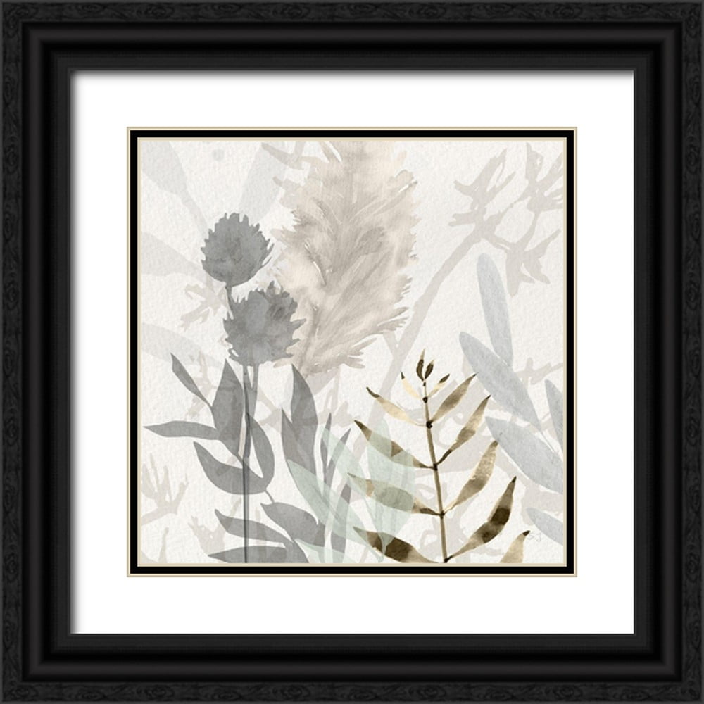 Jill, Susan 20x20 Black Ornate Wood Framed with Double Matting Museum ...