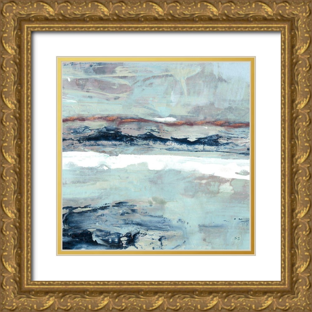 Jill, Susan 20x20 Gold Ornate Wood Framed with Double Matting Museum ...