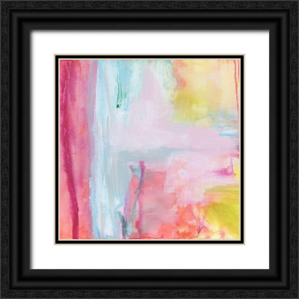 Jill, Susan 26x26 Black Ornate Wood Framed with Double Matting Museum ...