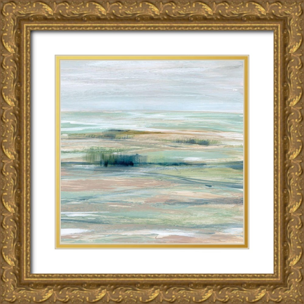 Jill, Susan 26x26 Gold Ornate Wood Framed with Double Matting Museum ...