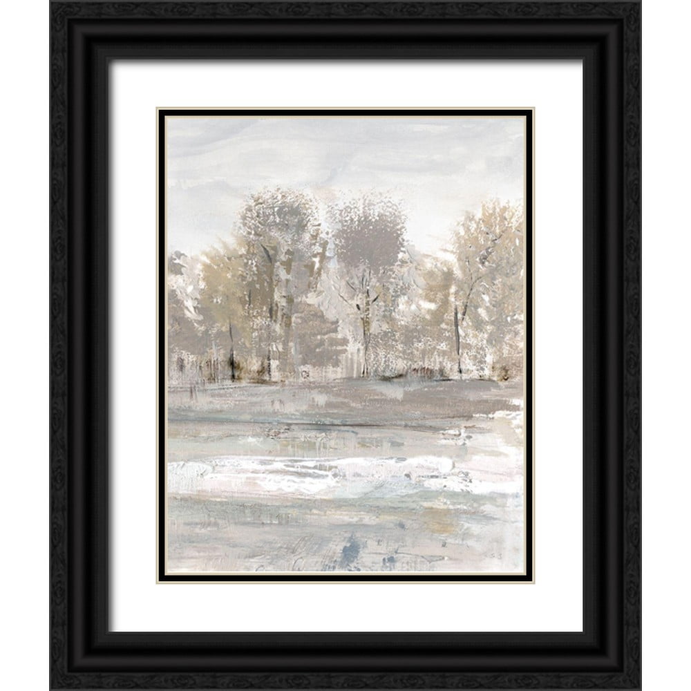 Jill, Susan 26x32 Black Ornate Wood Framed with Double Matting Museum ...