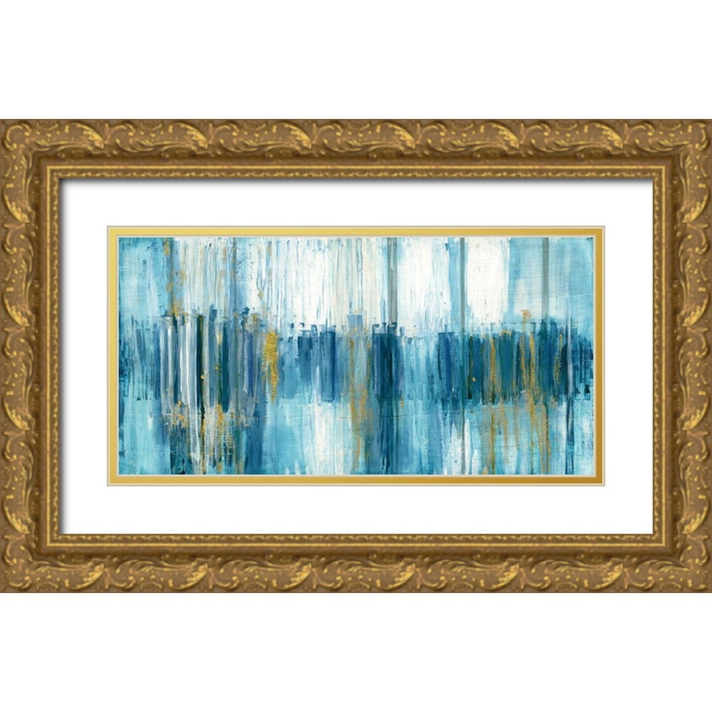 Jill, Susan 32x18 Gold Ornate Wood Framed with Double Matting Museum ...
