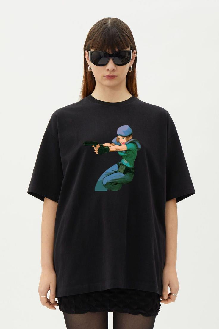 Jill Valentine MVC2 vs Capcom Resident Evil T-Shirt, for men & women ...