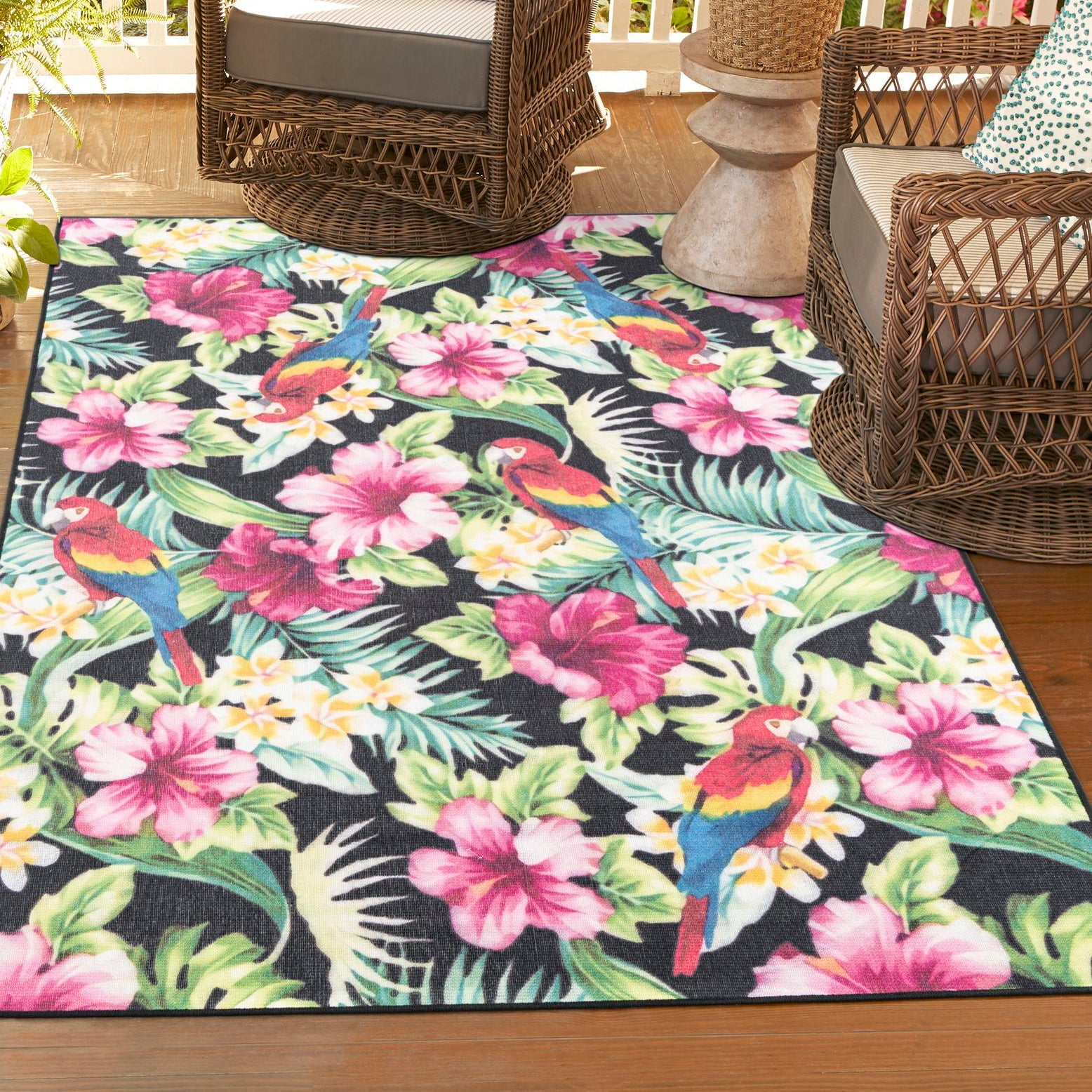 Jill Zarin Caribbean Outdoor Collection Area Rug - Saint Lucia (2' x 3 ...