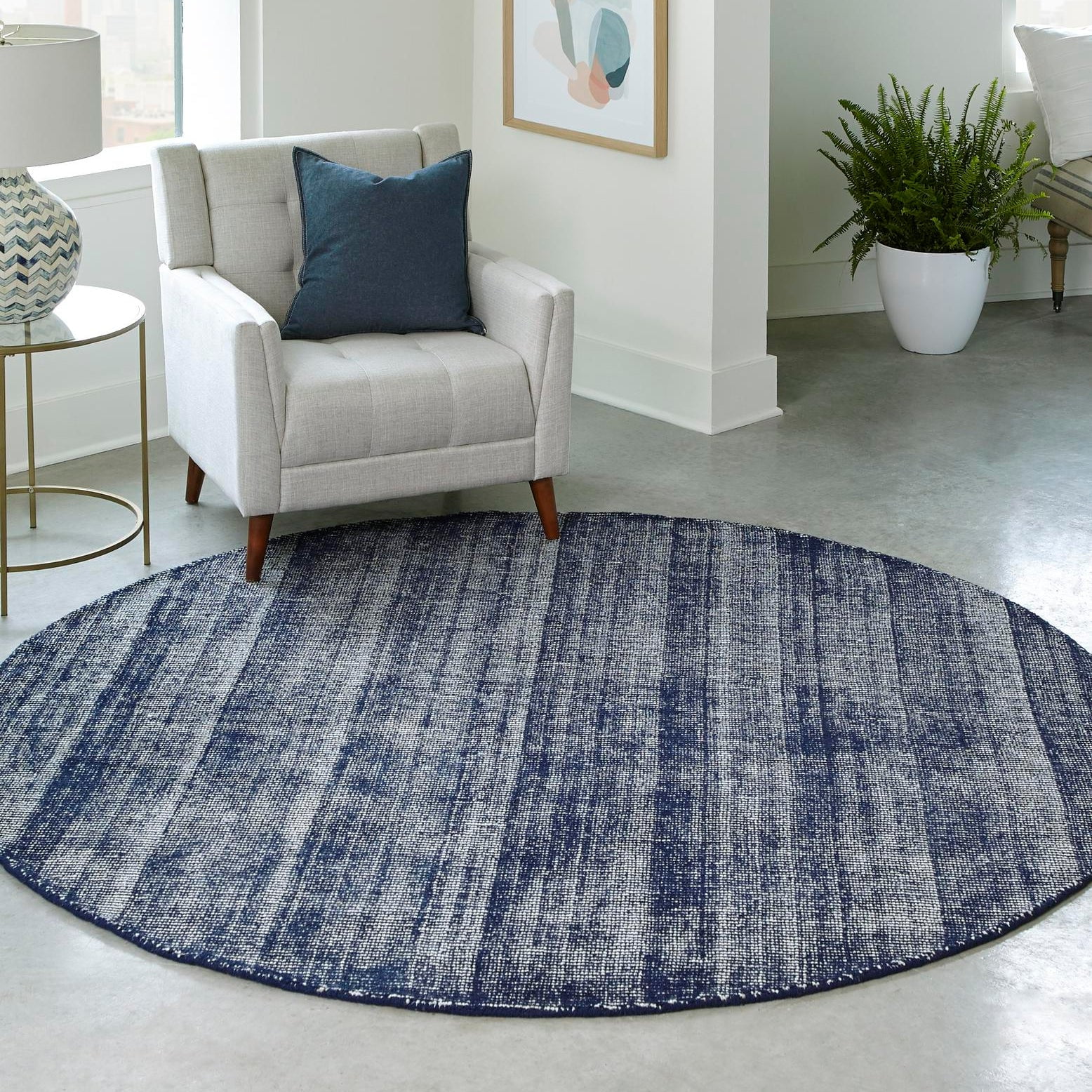 Jill Zarin English Manor Collection Area Rug - Farmhouse (10' Round ...