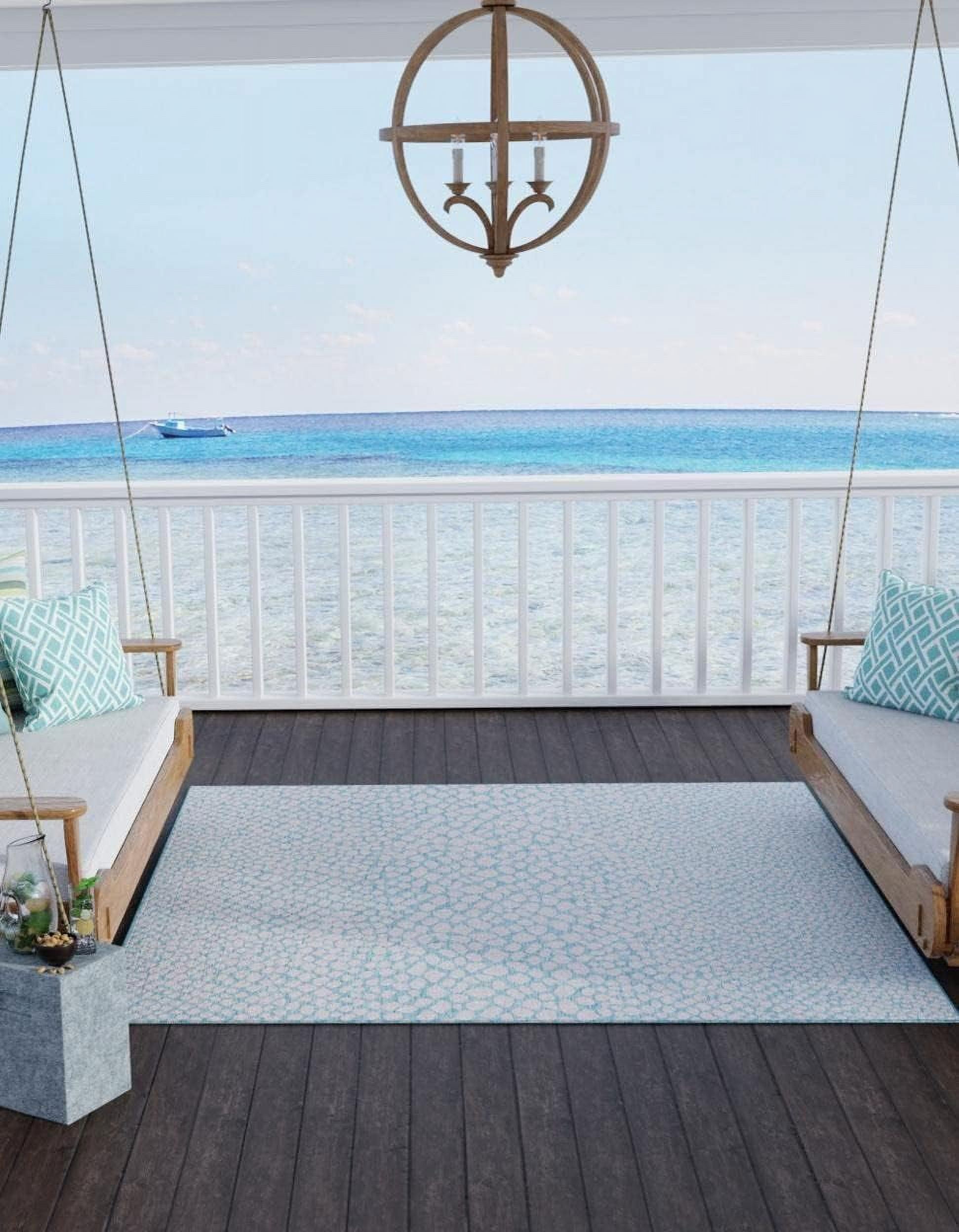 Jill Zarin Jill Zarin Outdoor Collection Area Rug - Cape Town (13 ...