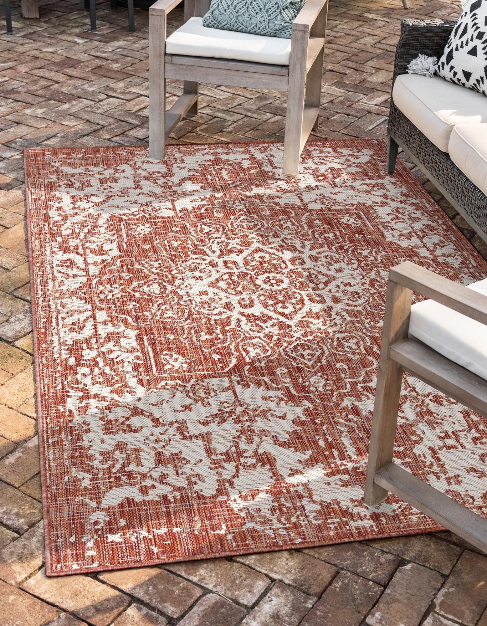 Jill Zarin Outdoor Collection Area Rug - Dubai (2' x 3' 1" Rectangle ...