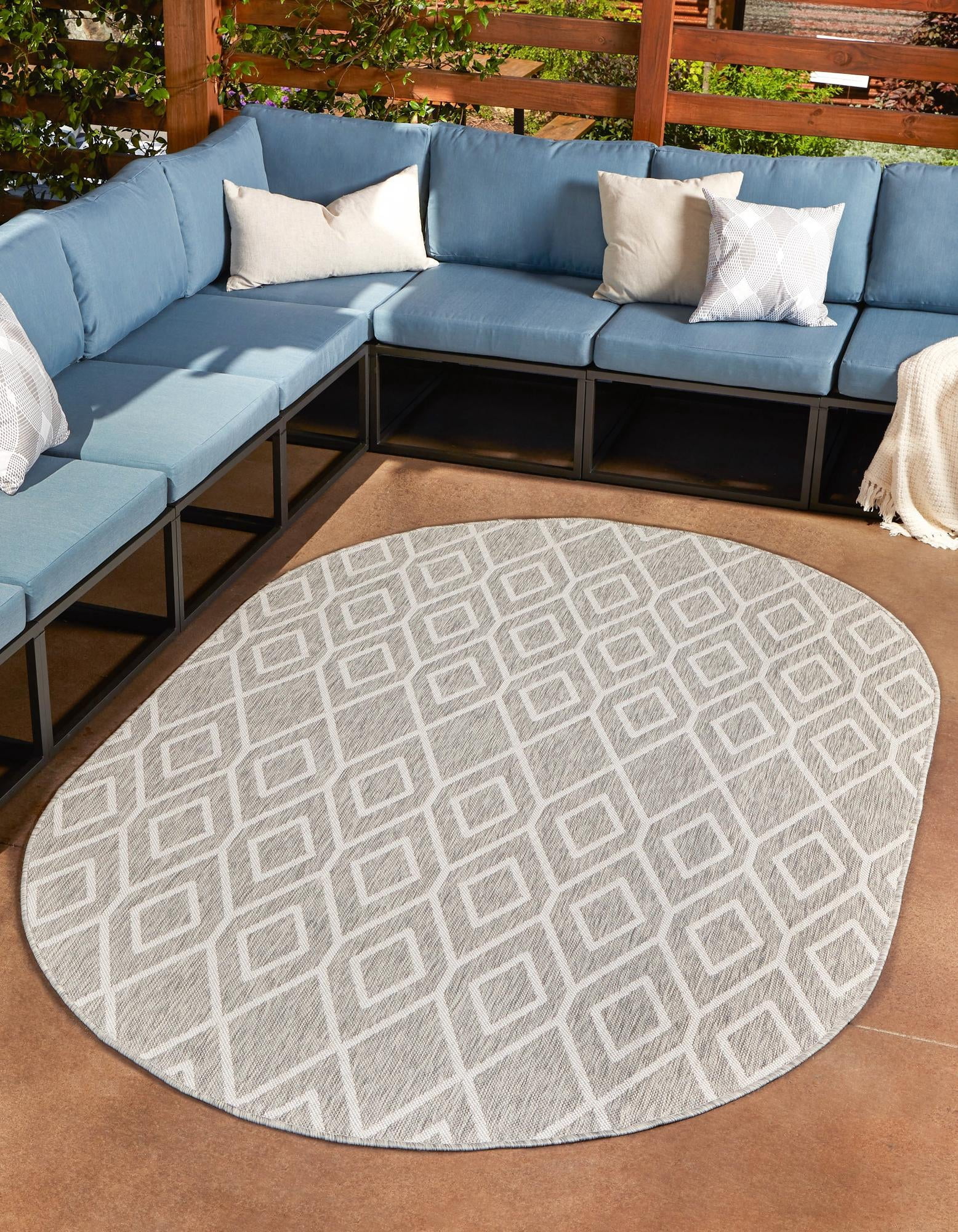 Jill Zarin Outdoor Collection Area Rug - Turks and Caicos (7' 10" x 10 ...