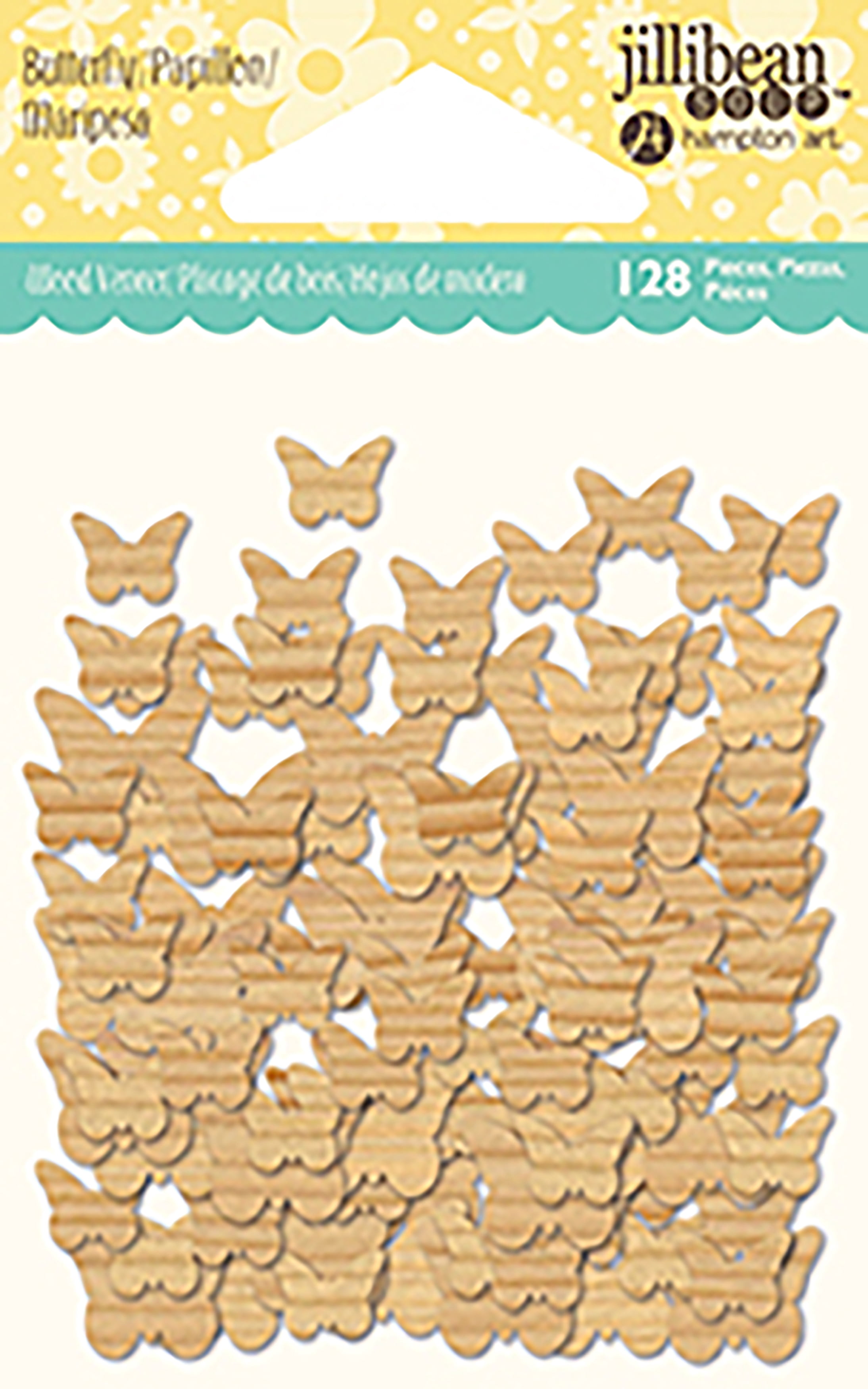 Jillibean Soup Wood Veneer Embellishments - Butterflies - Walmart.com