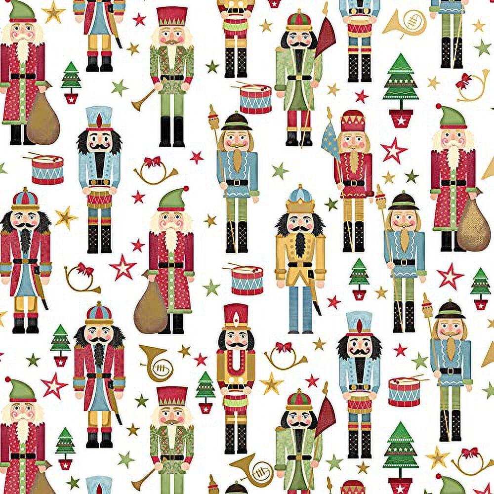 Jillson Roberts Bulk Wrapping Paper, Traditional Nutcracker, 1/4 Ream ...