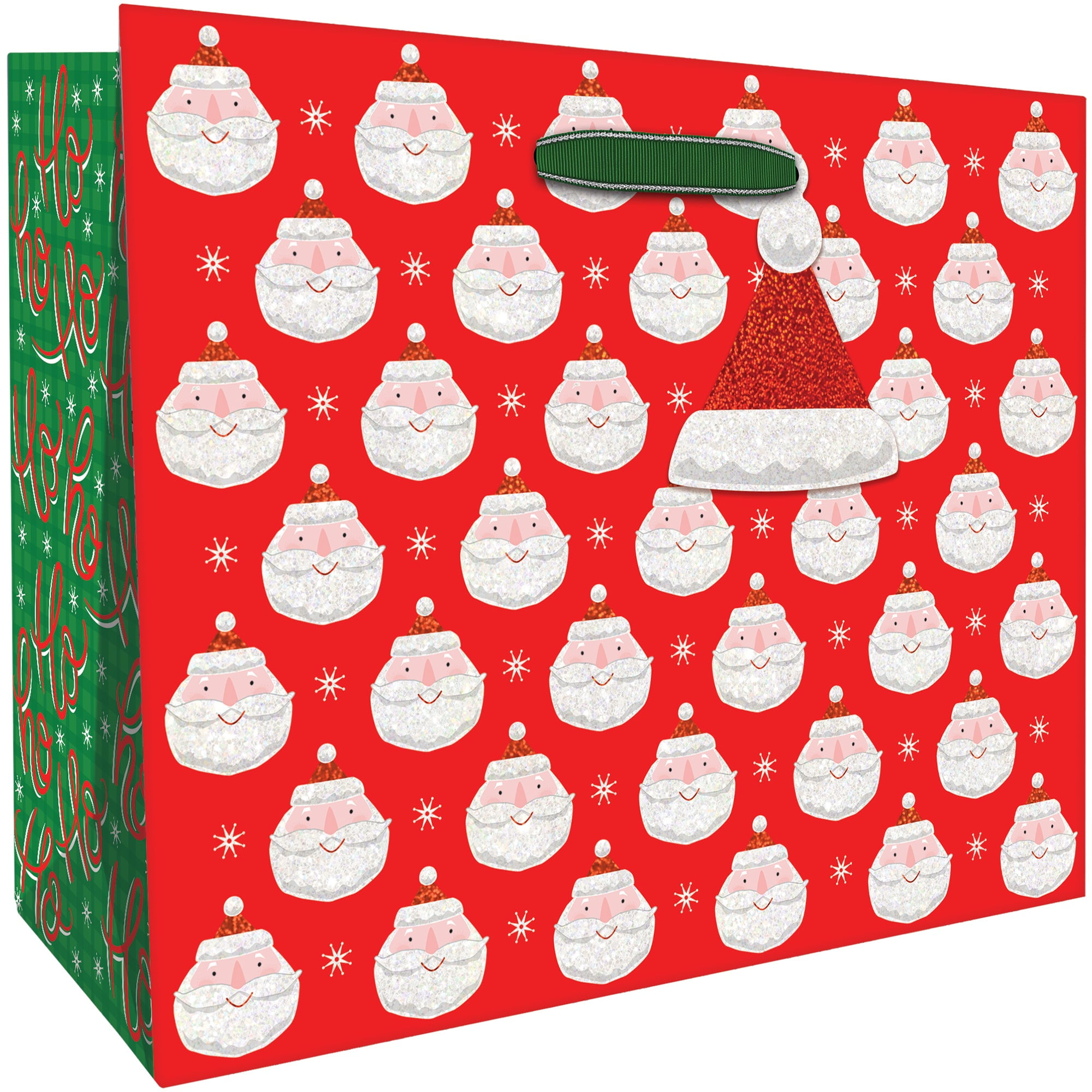 Jillson & Roberts Jumbo Christmas Gift Bags with Holographic Accents ...