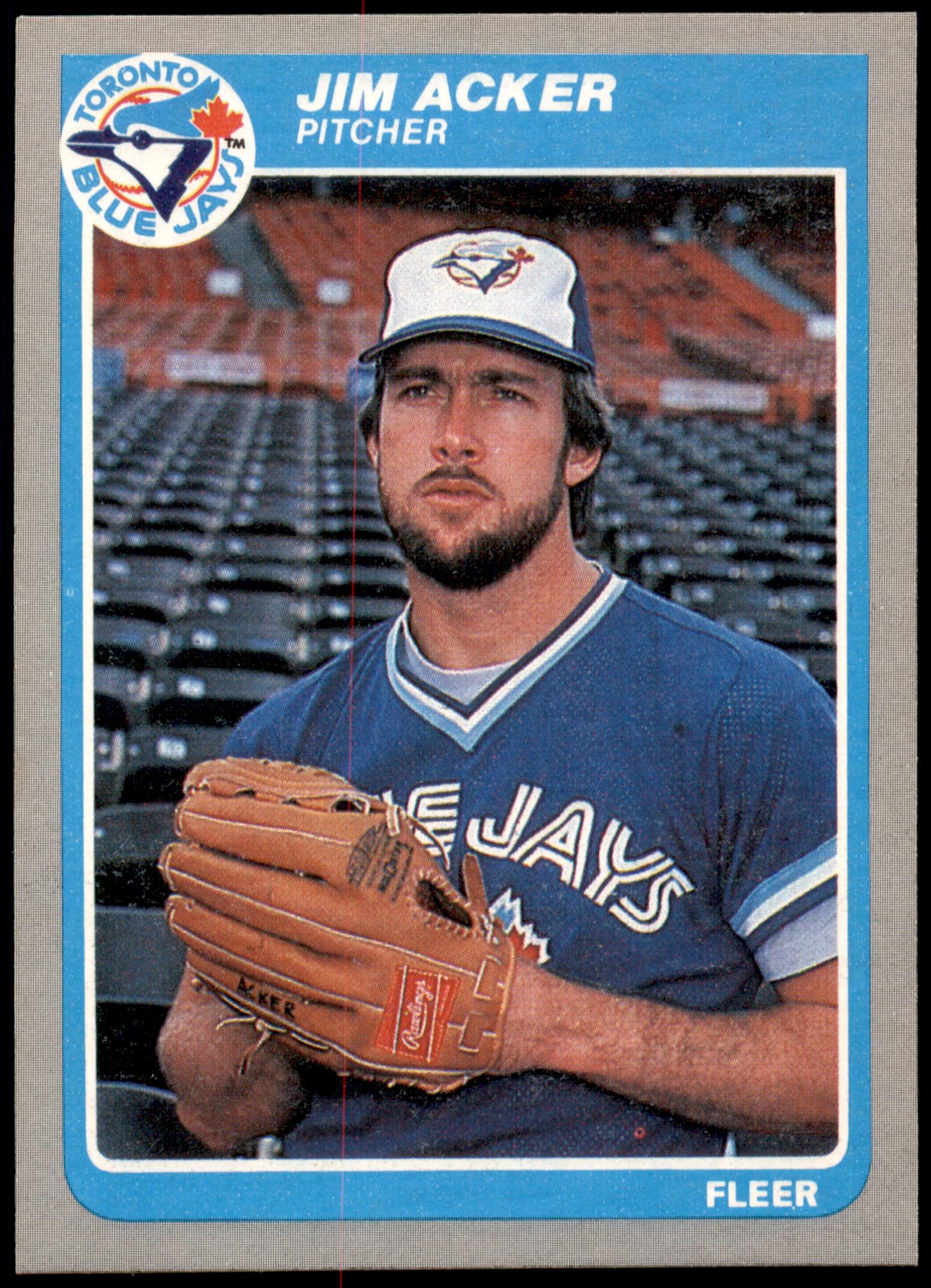 Jim Acker #96 1985 Fleer - Walmart.com
