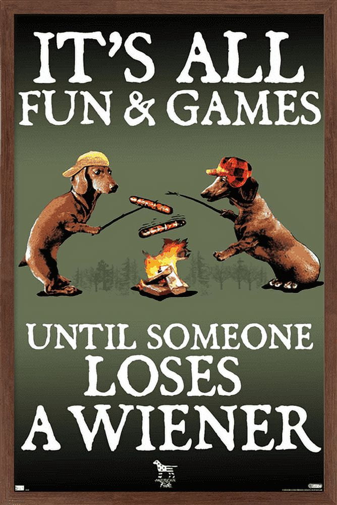 Jim Baldwin - All Fun and Games Wall Poster, 22.375" x 34" Framed ...