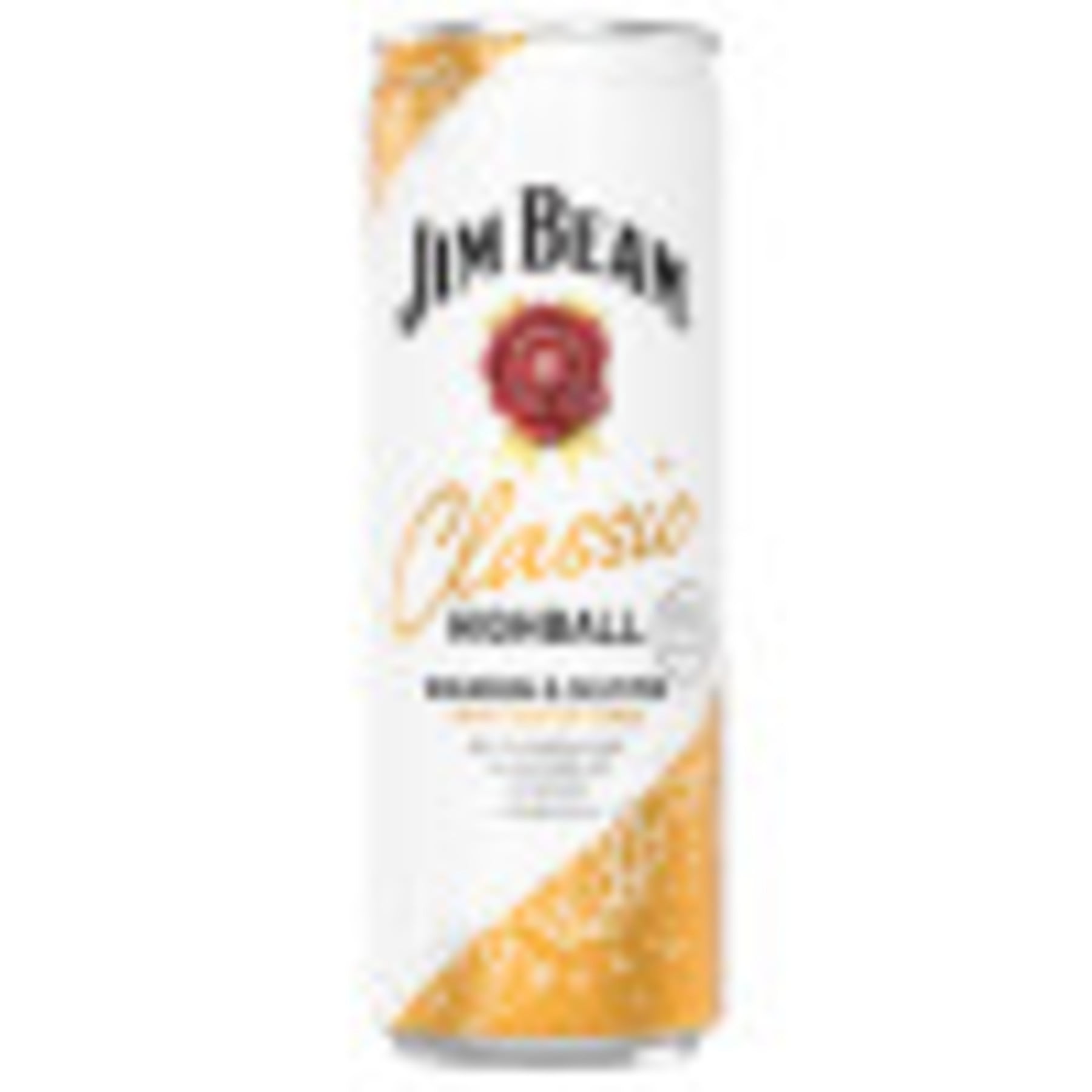 Jim Beam Classic Highball Bourbon & Seltzer Citrus Cocktail, 4 Pack 355 ...