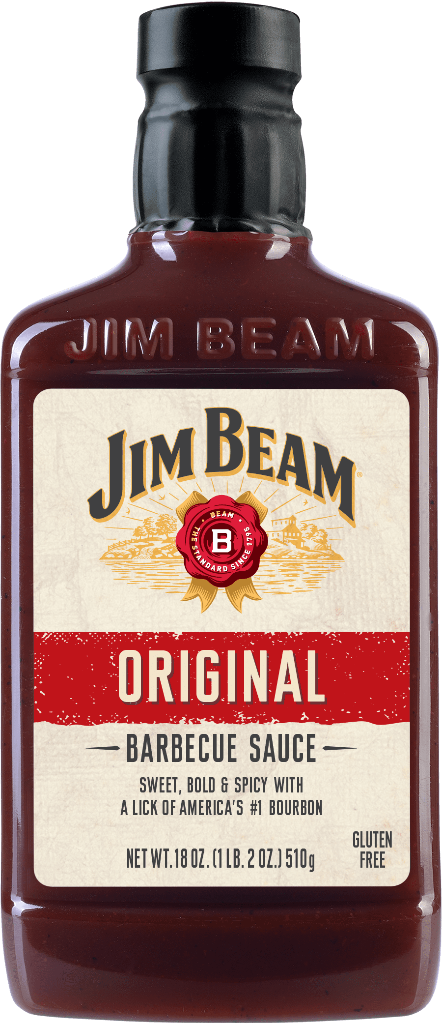 Jim Beam Original BBQ Sauce, 18 oz - Walmart.com
