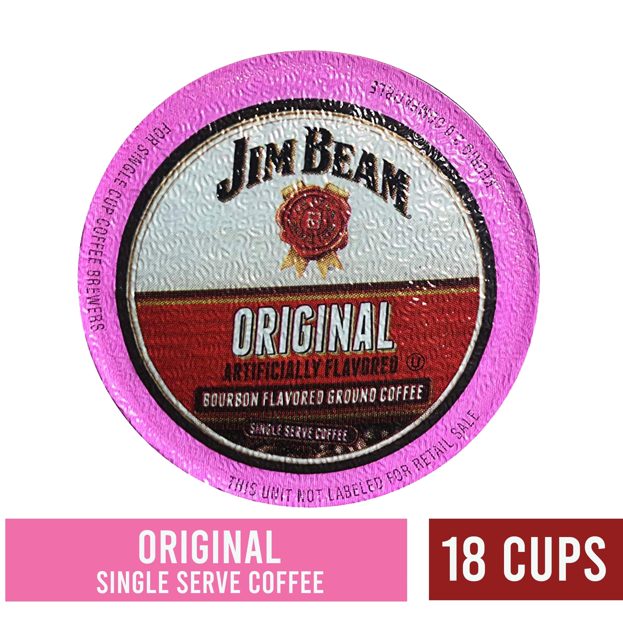 Jim Beam Original Bourbon Flavored Single Serve Cups, 18 count ...