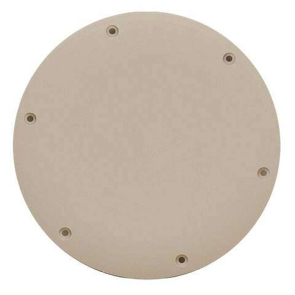 Jim Black Boat Access Cover | 6 1/4 Inch Taupe Plastic - Walmart.com
