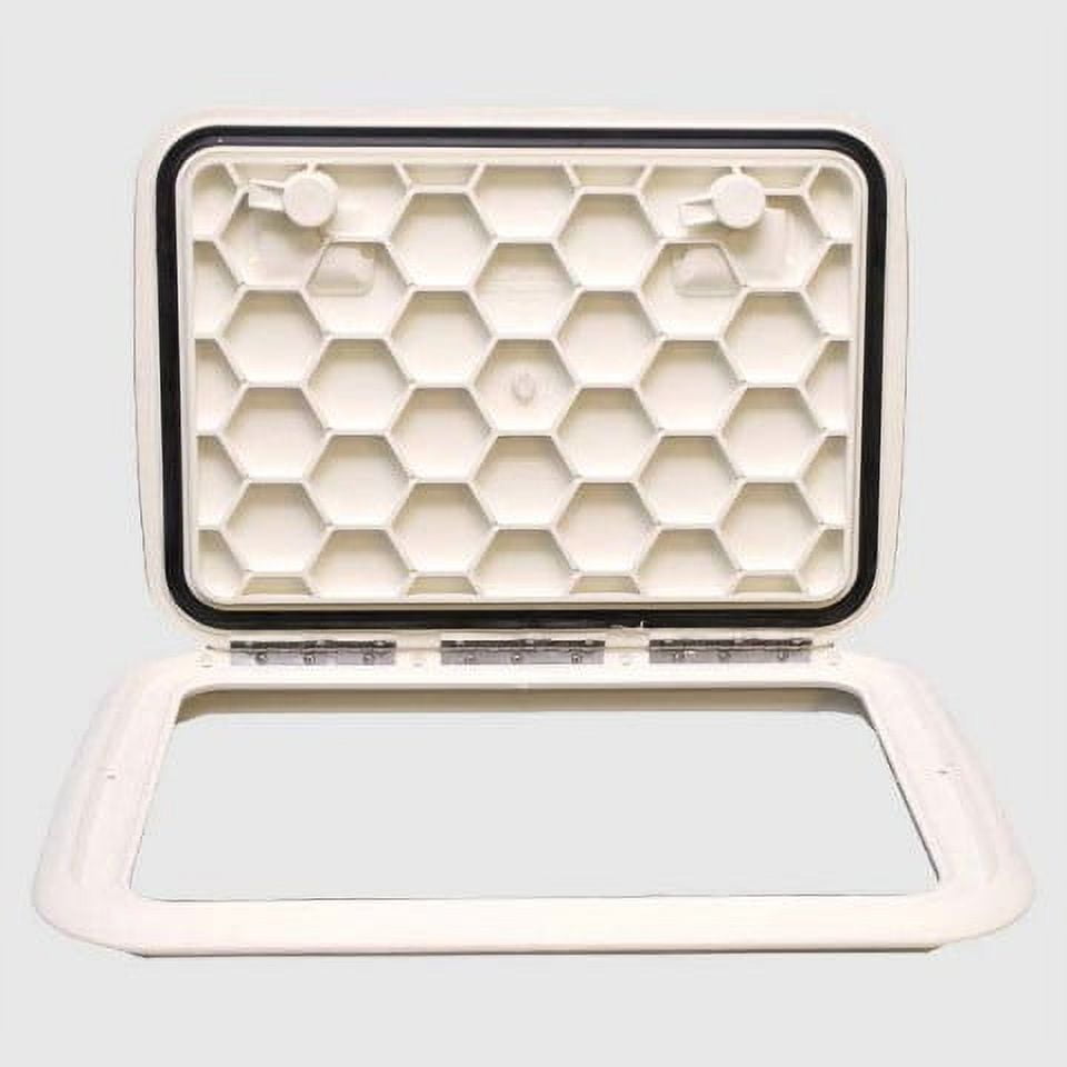 Jim Black Boat Deck Hatch 581-1317-04 | 17 x 13 Inch Arctic White ...