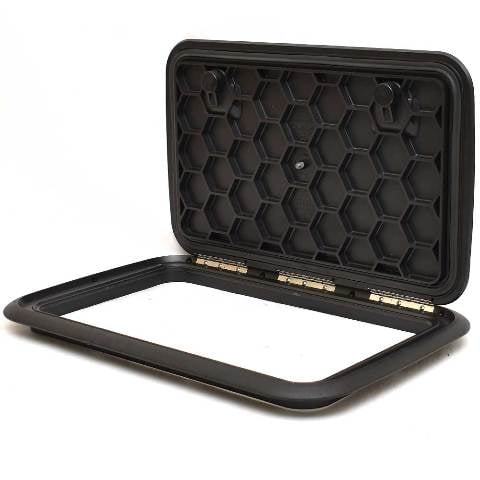 Jim Black Boat Deck Hatch 581-1320-09 | 13 x 20 Inch Black - Walmart.com