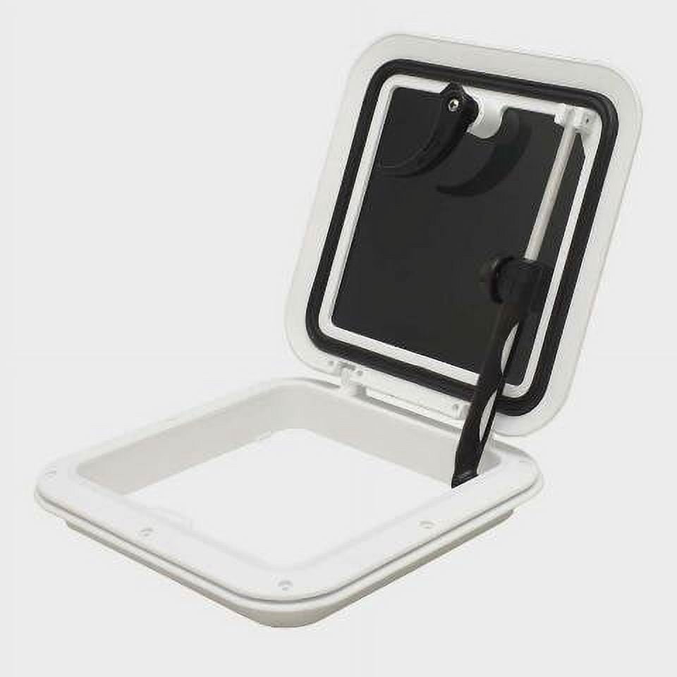 Jim Black Boat Ventilation Hatch 591-1010-05-02GL-05 | 10 Inch White ...