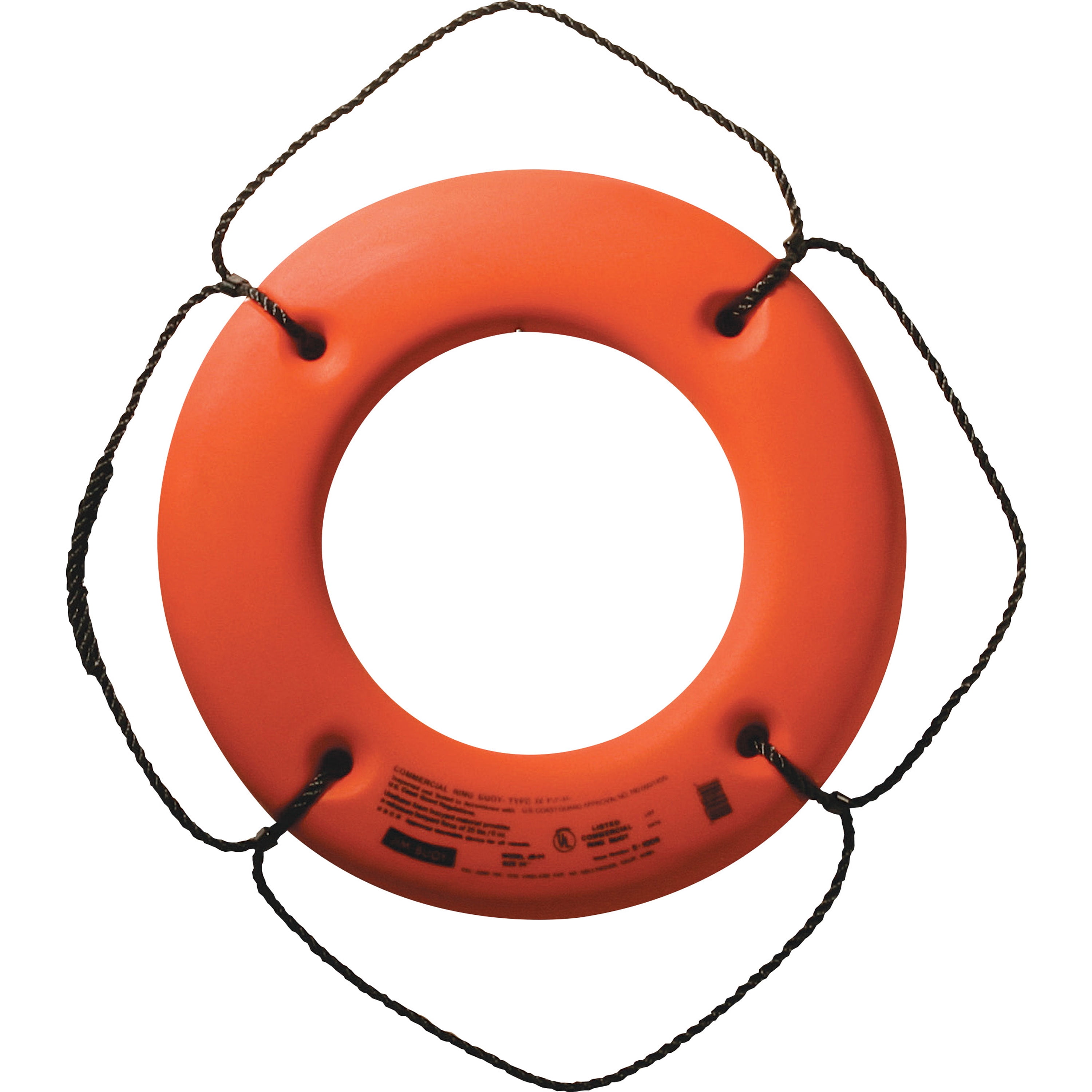 Jim-Buoy HS-30 O U.S.C.G. Approved Hard Shell Series Life Ring - 30 ...