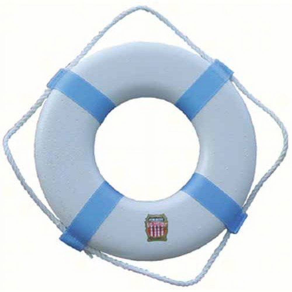 Jim-Buoy Swimming Pool & Decorative Life Ring, White - Walmart.com